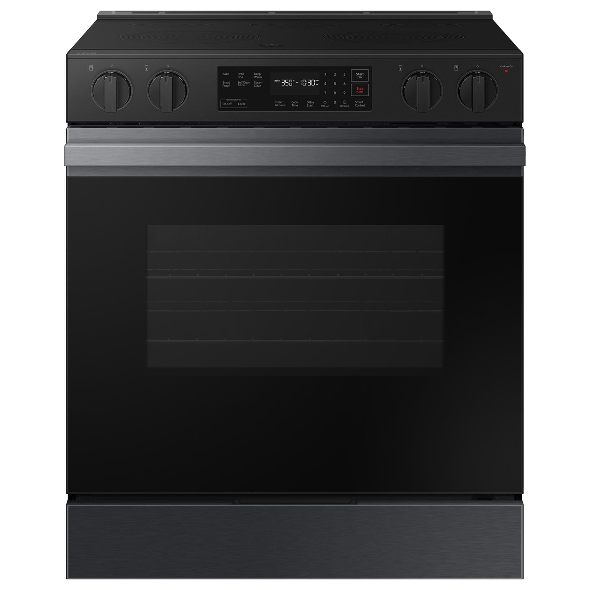 Samsung Bespoke Bespoke 6.3 Cu. Ft. Smart Slide-In Electric Smart Range ...