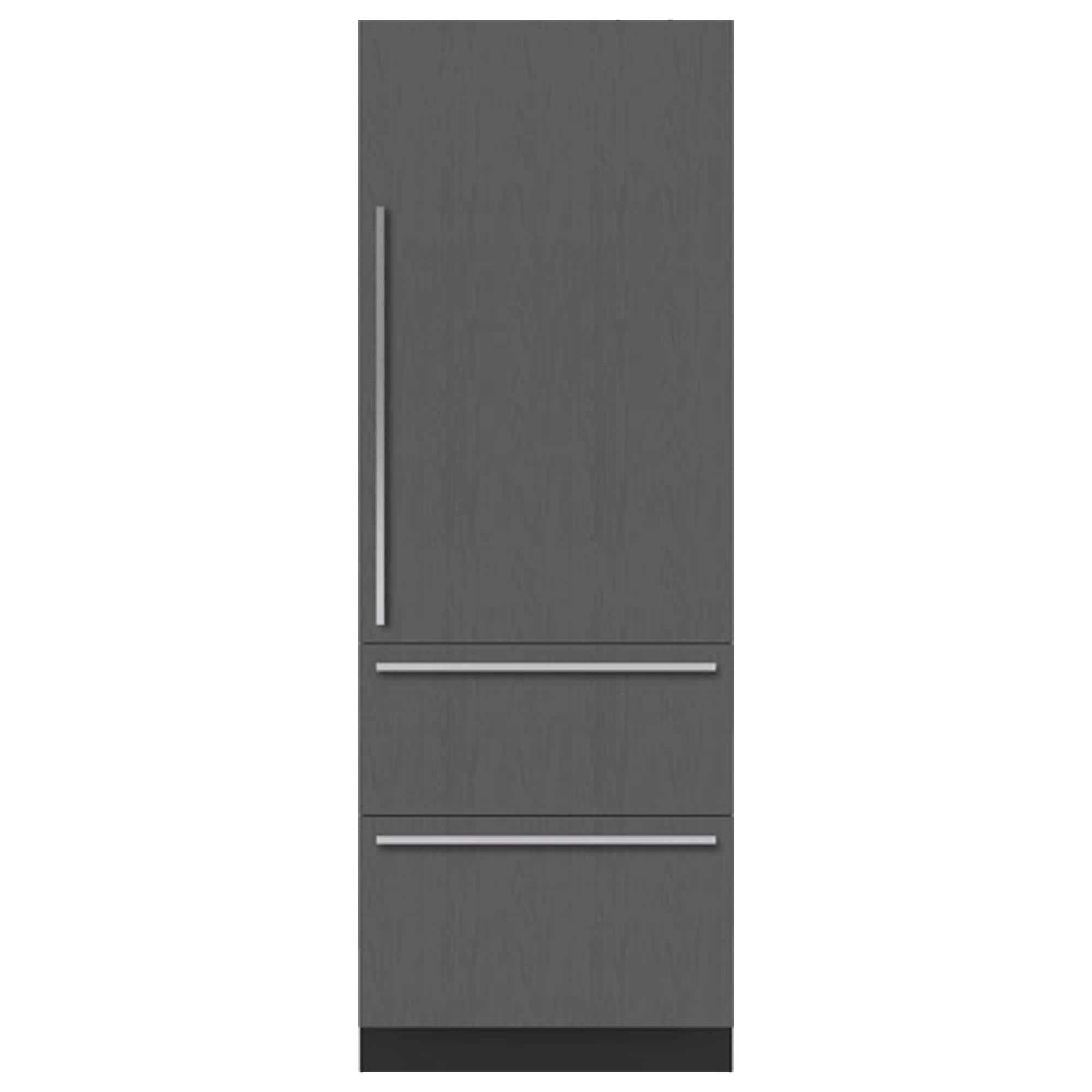 Sub Zero Designer 16 4 Cu Ft Over And Under Refrigerator With Right Hinge In Panel Ready