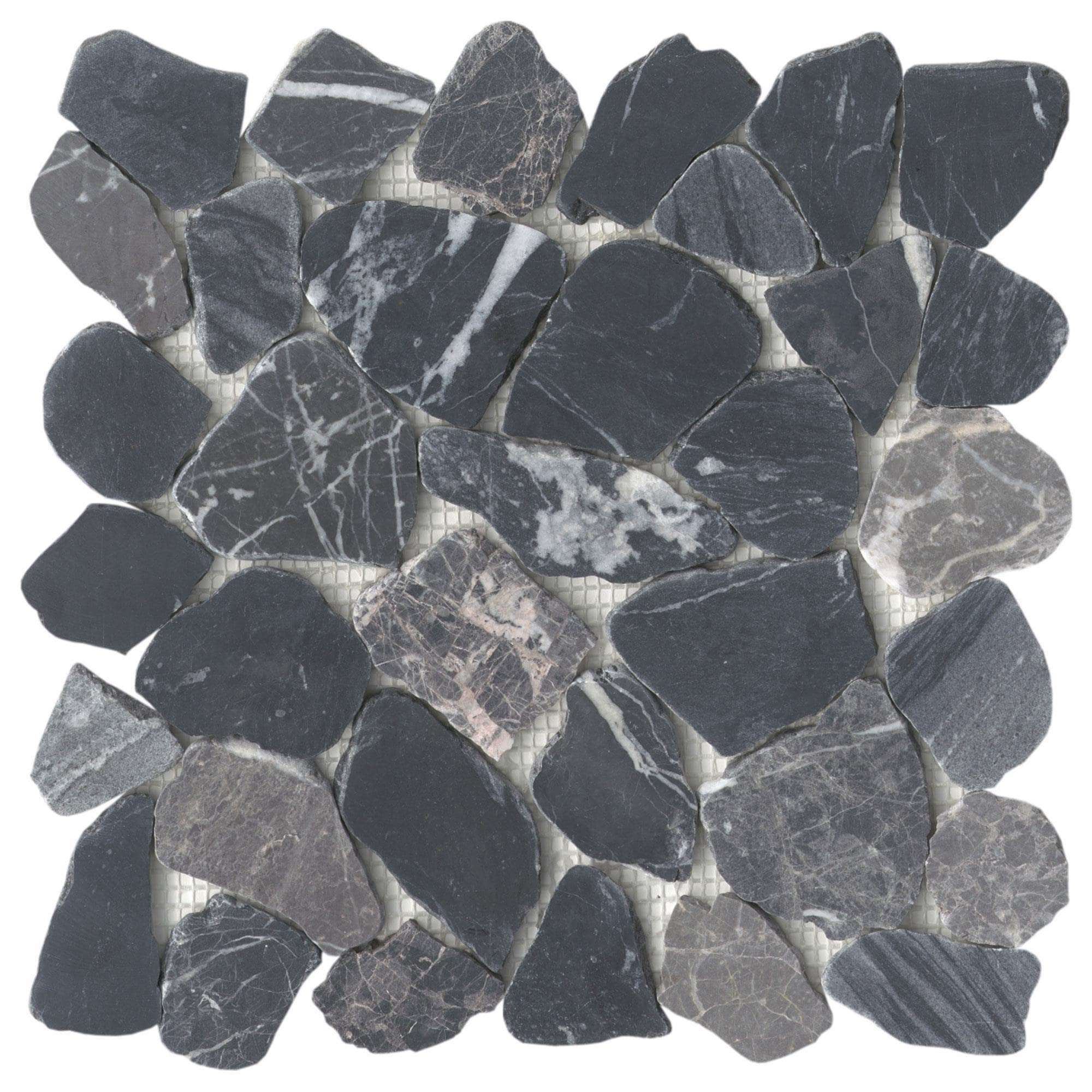 Emser Opuscar Night 12" x 12" Honed Natural Stone Mosaic Sheet