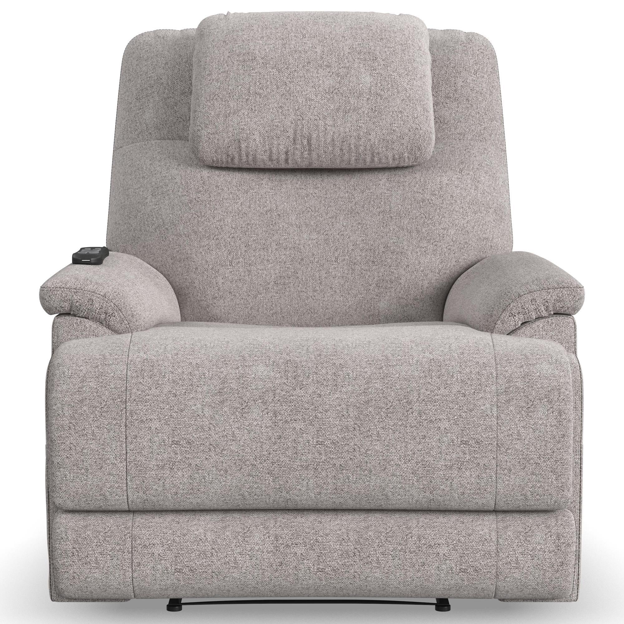 Flexsteel Zecliner Petite Power Lift Recliner in Dove