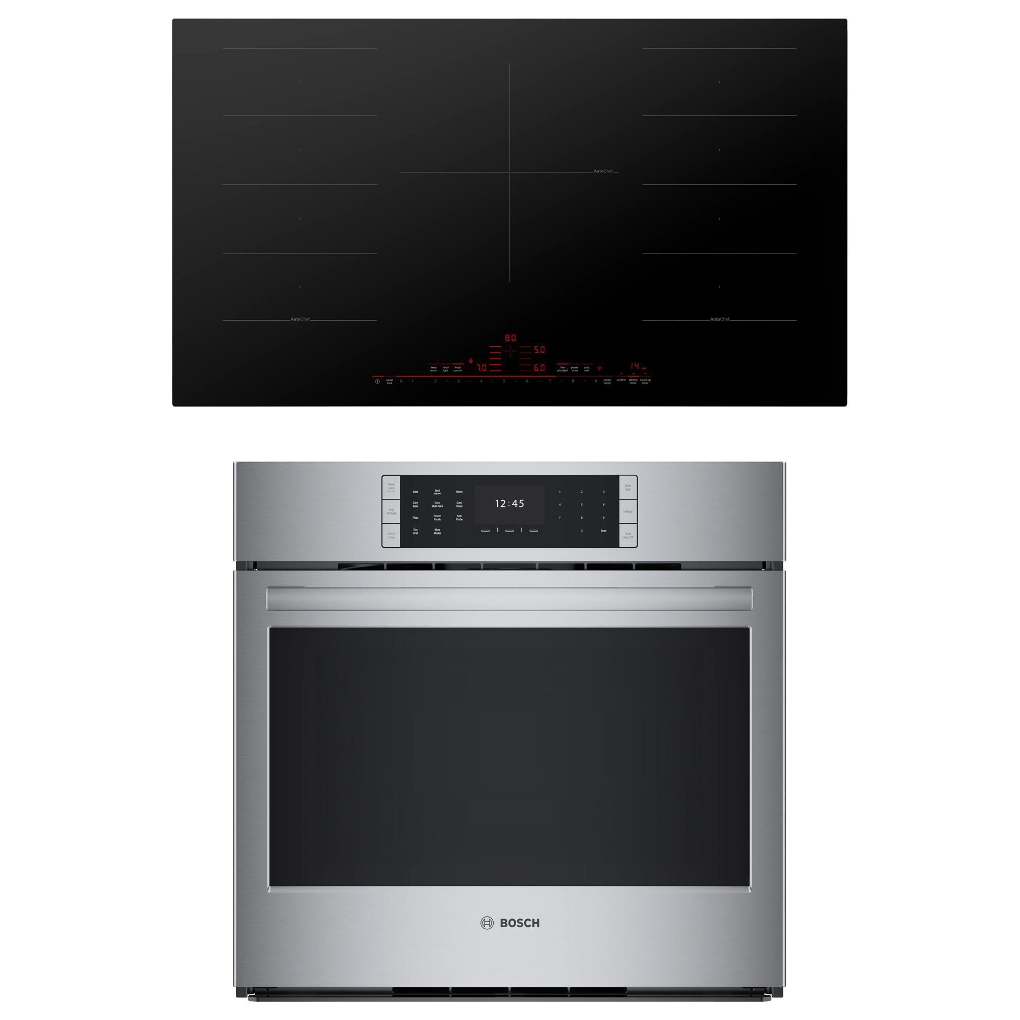 Bosch Benchmark 2-Piece Kitchen Package with Stainless Steel 30" Single ...