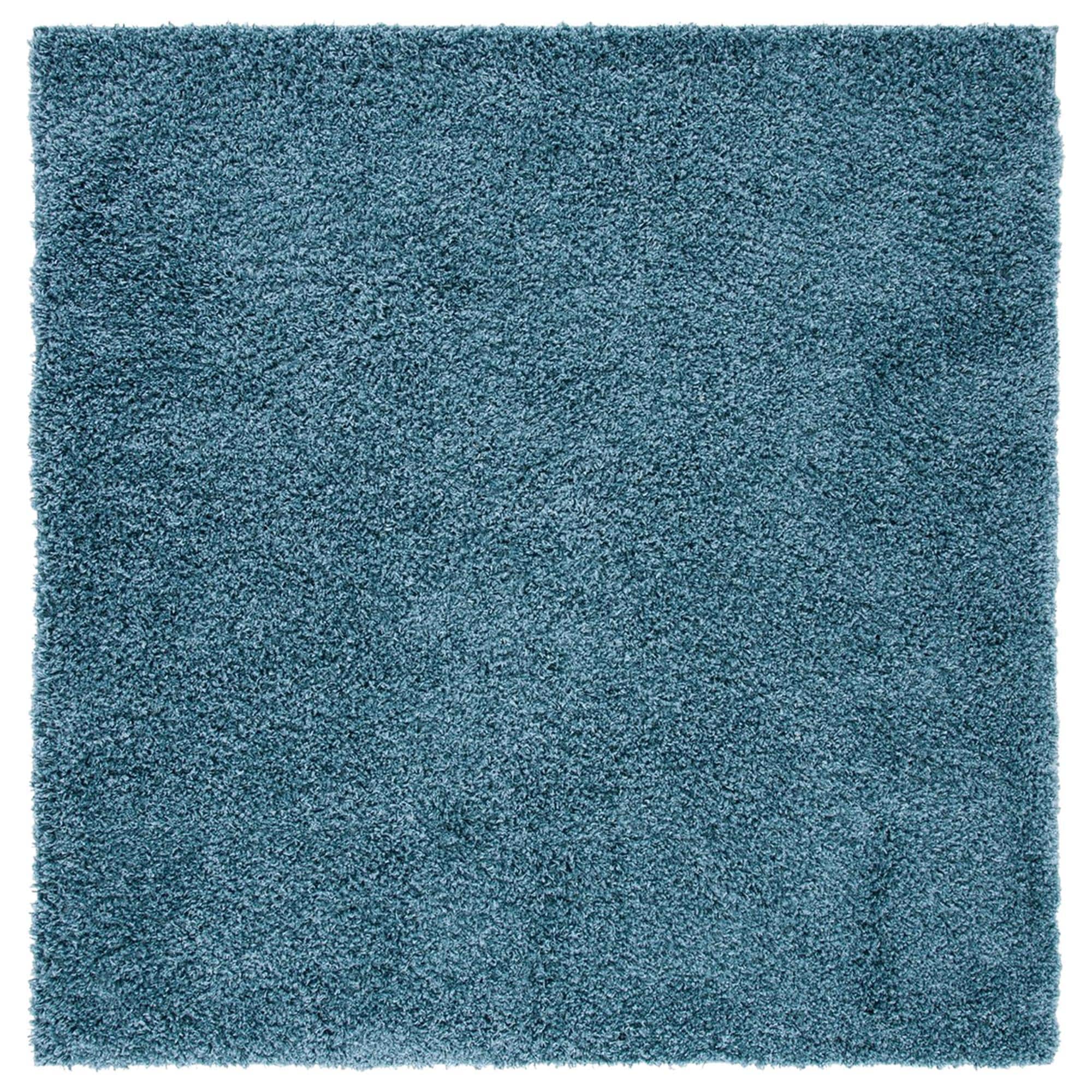 Safavieh Venus Shag 2'7" Square Blue Area Rug