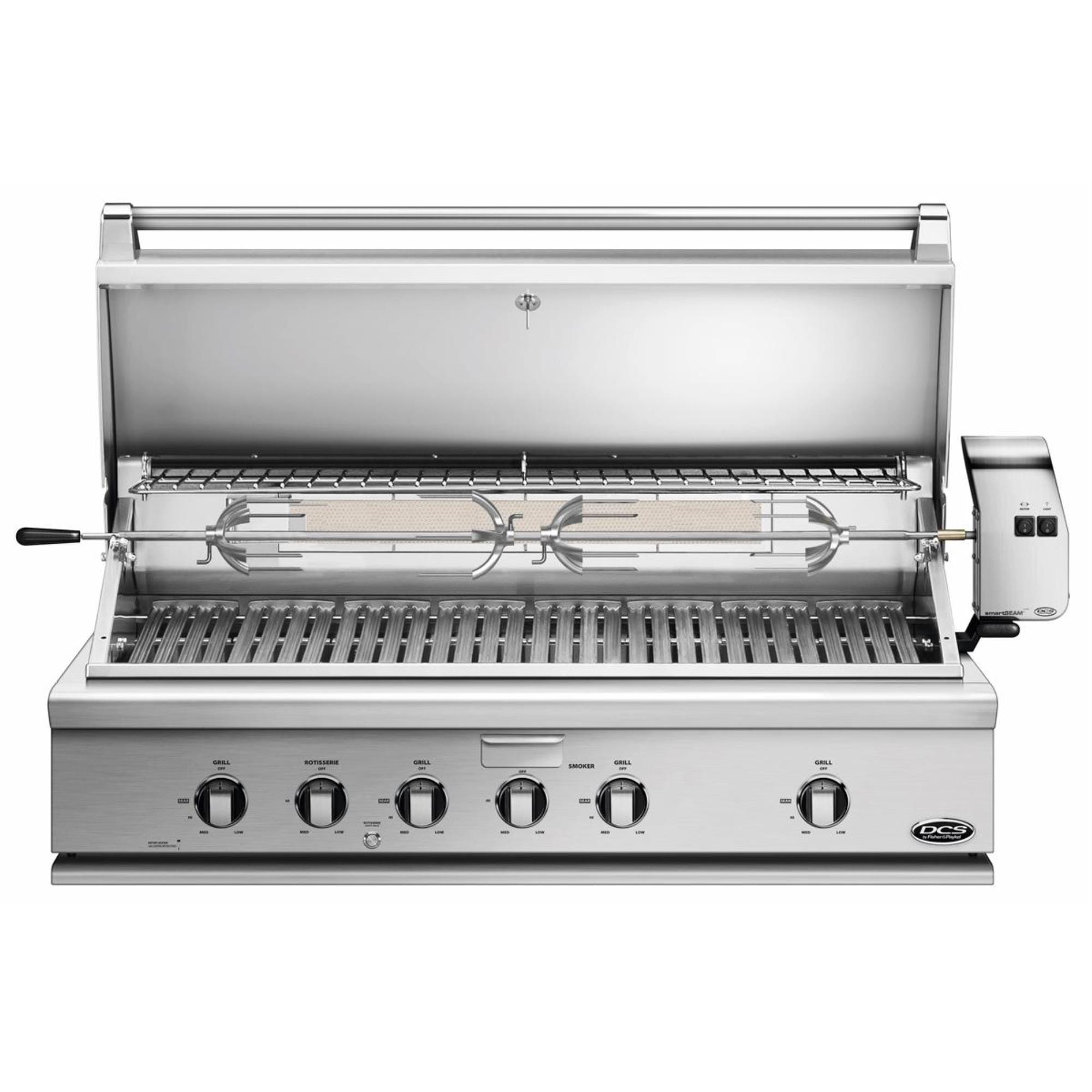 DCS 48" Traditional Natural Gas Grill with Rotisserie in Stainless Steel