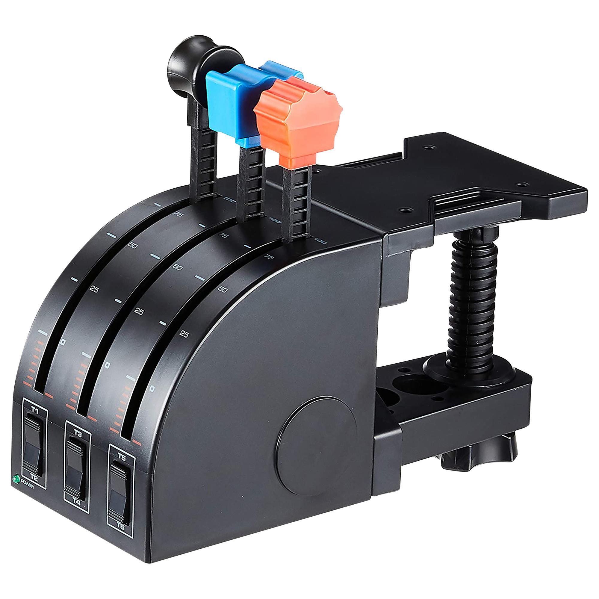 Logitech G Pro Flight Throttle Quadrant in Black