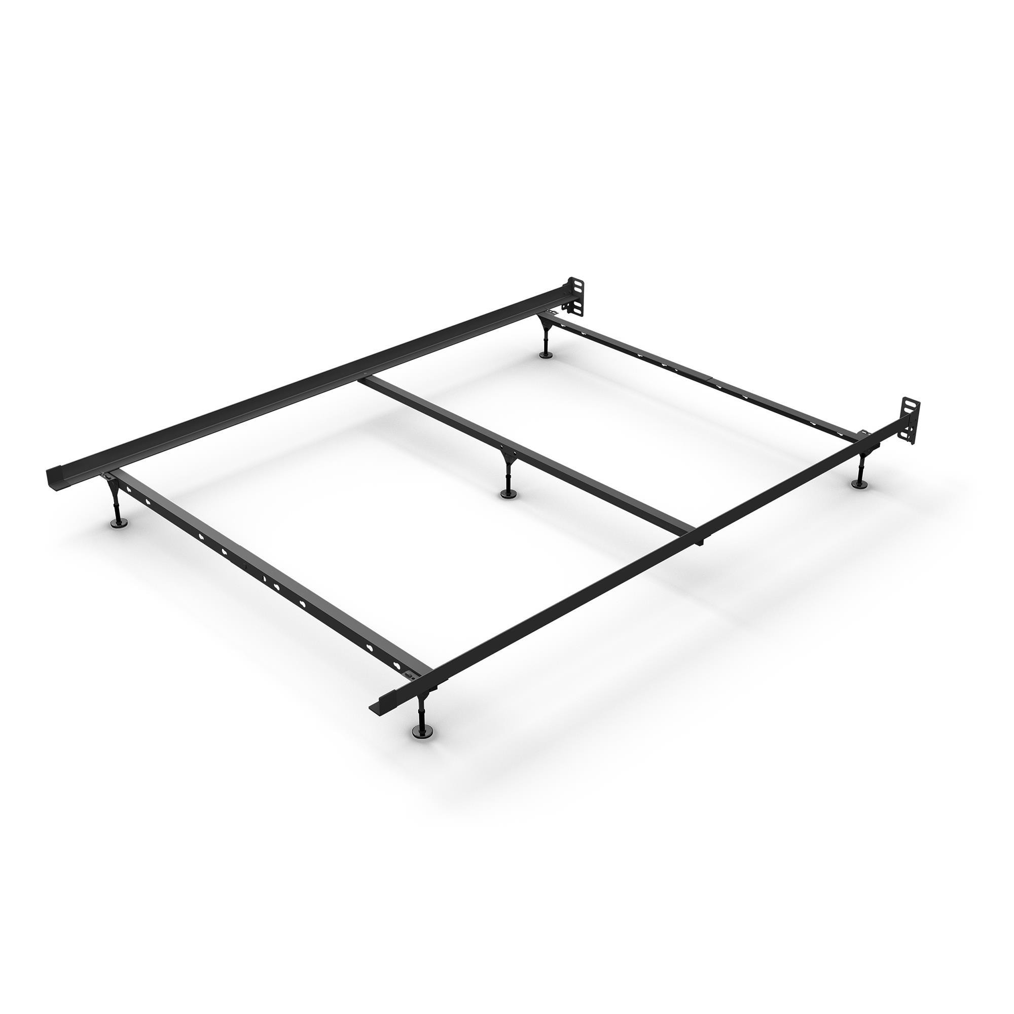 Glideaway Queen Deluxe Bed Frame with Center Support & 5 Legs