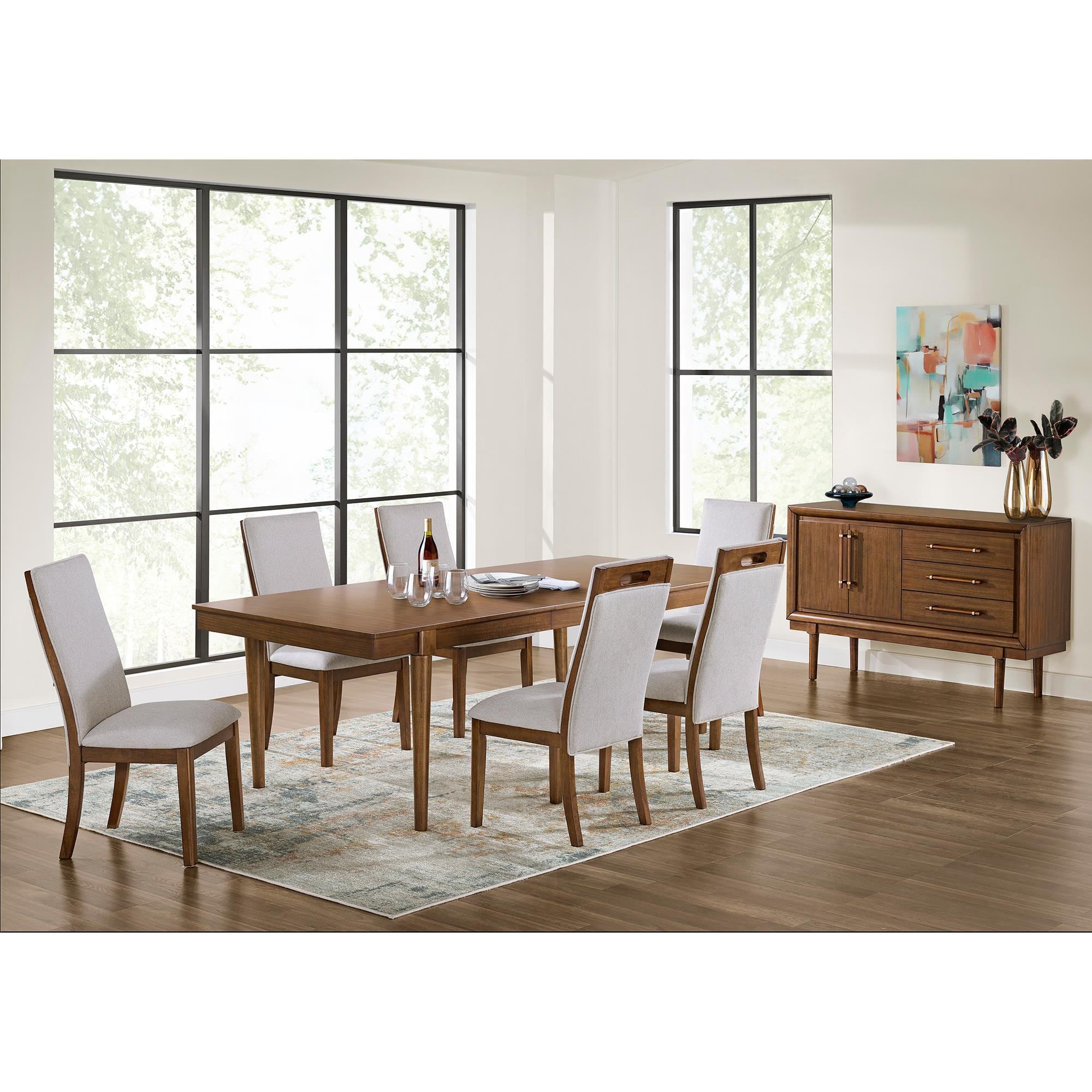 Ashley Lyncott Dining Table and 6 Dining Chairs