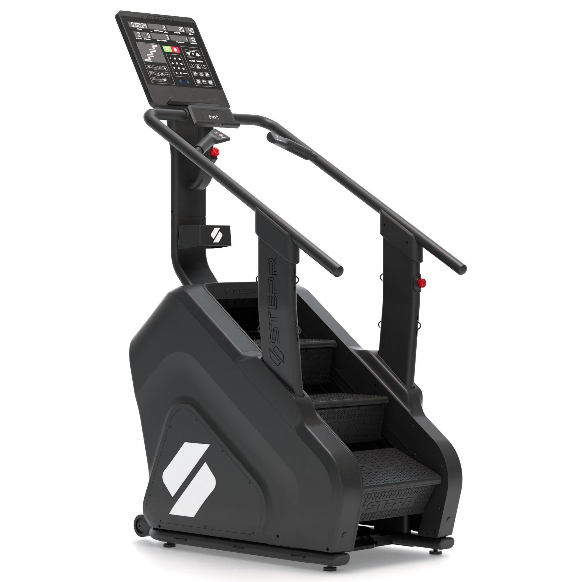 STEPR XL Classic Stair Climber with LED Console in Black