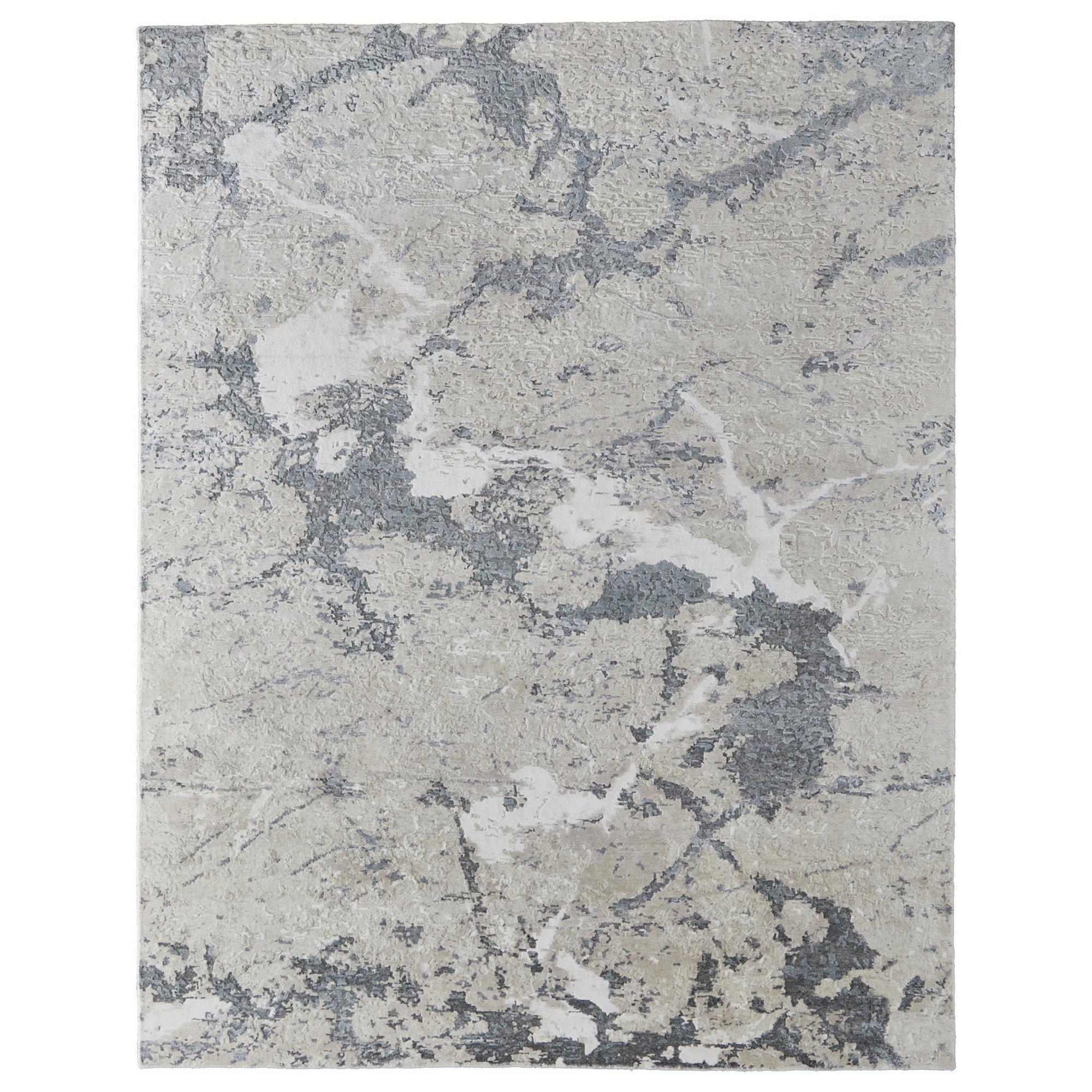 Feizy Farris 69DWF 2'6" x 12' Ivory and Beige Runner | NFM