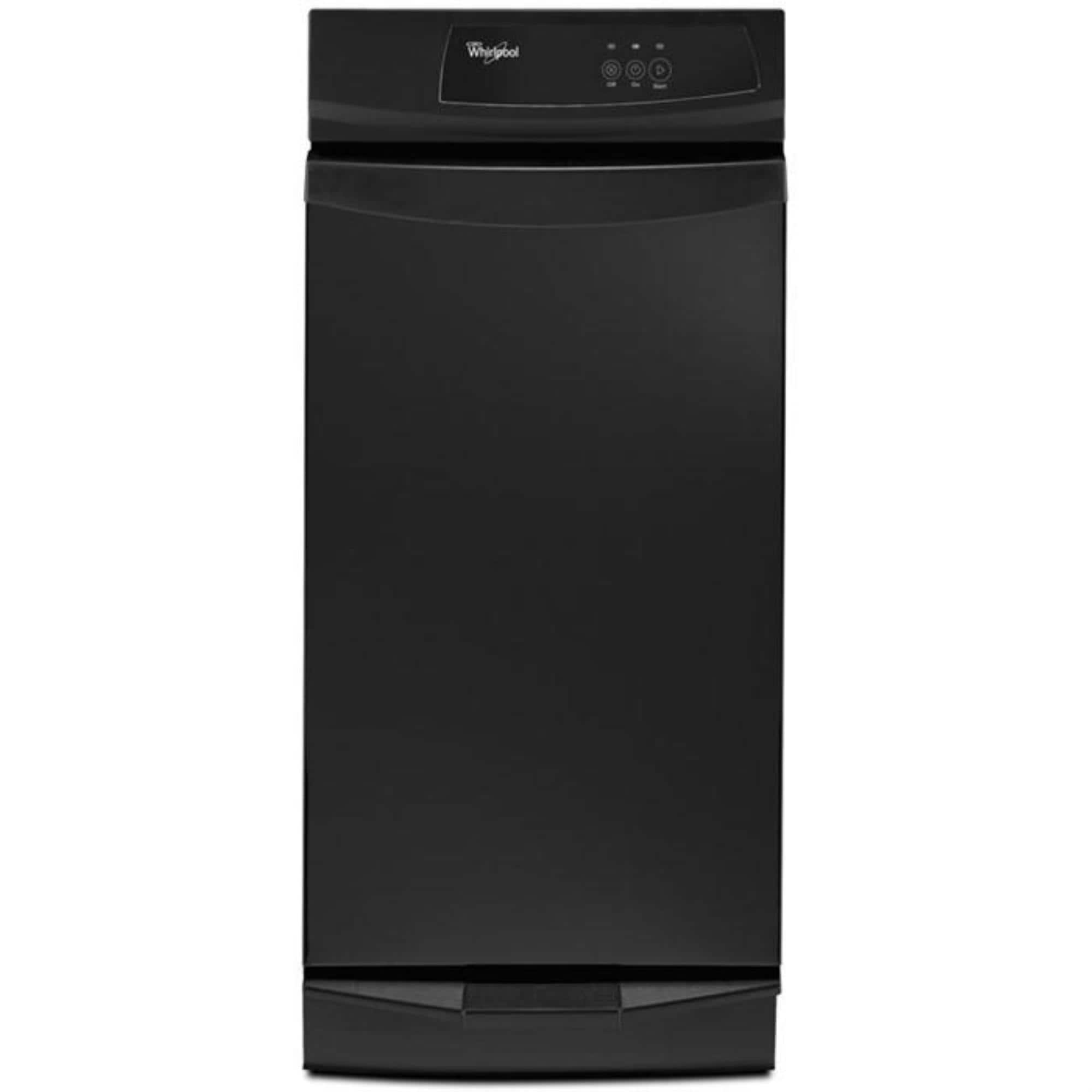 Whirlpool 15" Convertible Trash Compactor in Black
