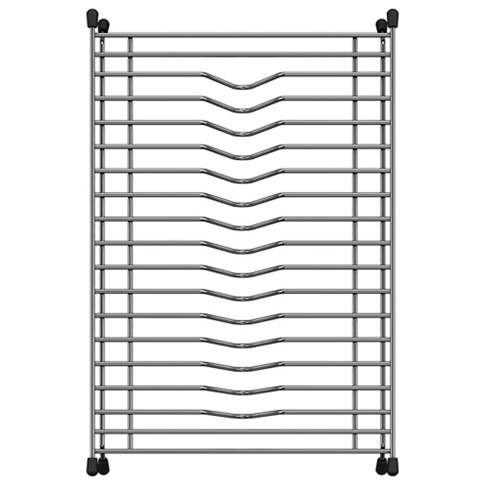 Blanco Diamond Floating Dish Rack for 50/50 Equal Double Bowl Kitchen ...