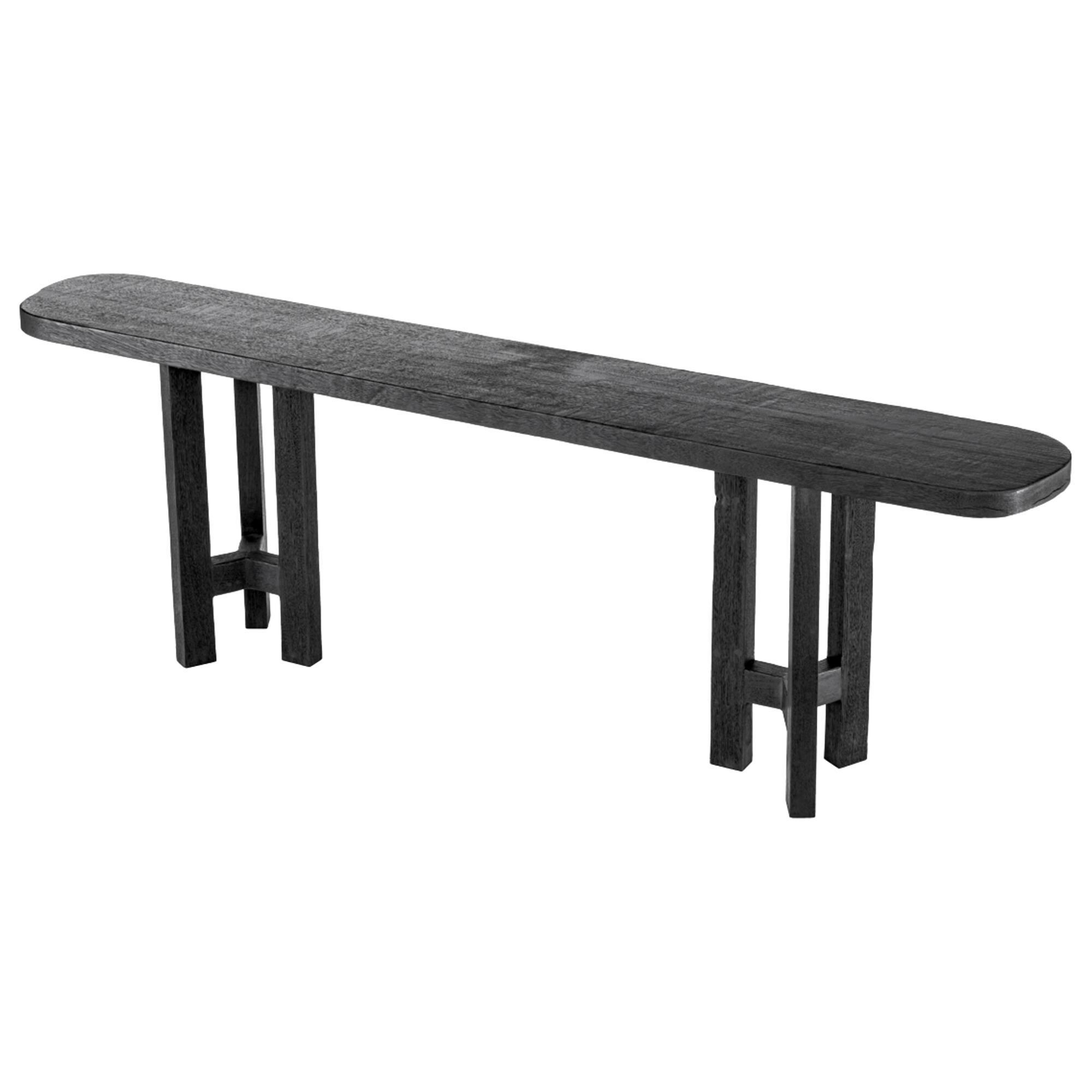 Eichholtz Libertine Console Table Base in Burnt Meranti | NFM