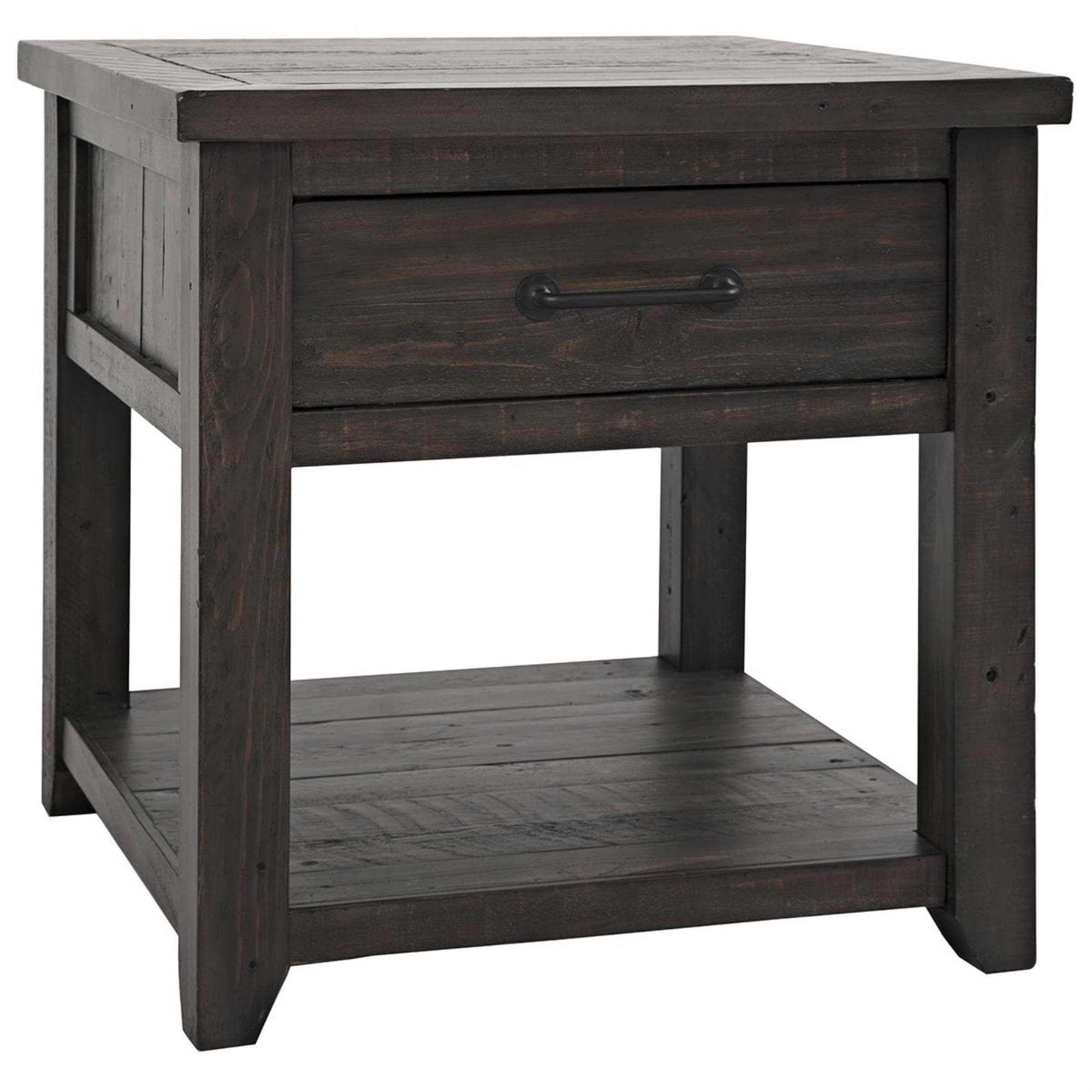 Waltham Madison County End Table in Barnwood