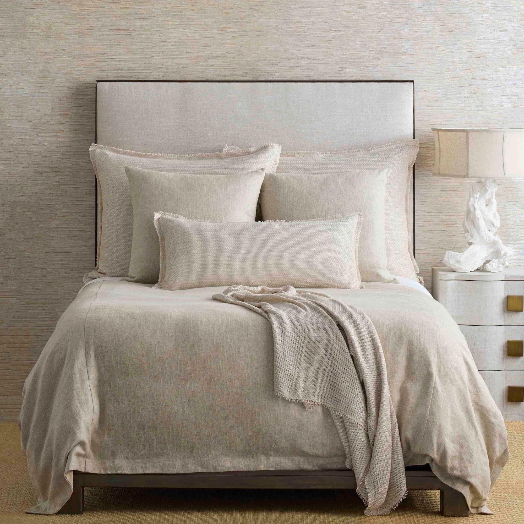 Ann Gish Sable Euro Sham in Natural | NFM