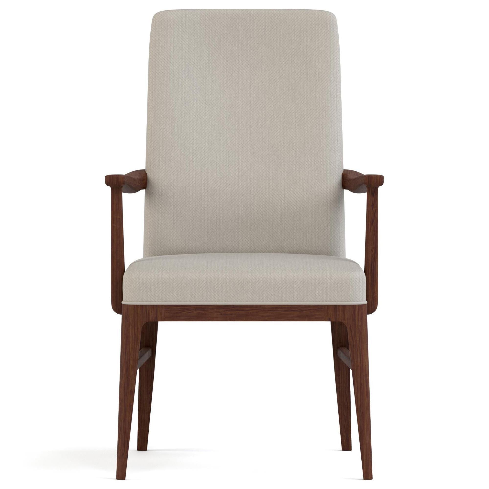 Stickley Furniture Walnut Grove Arm Chair in Salvador Dove