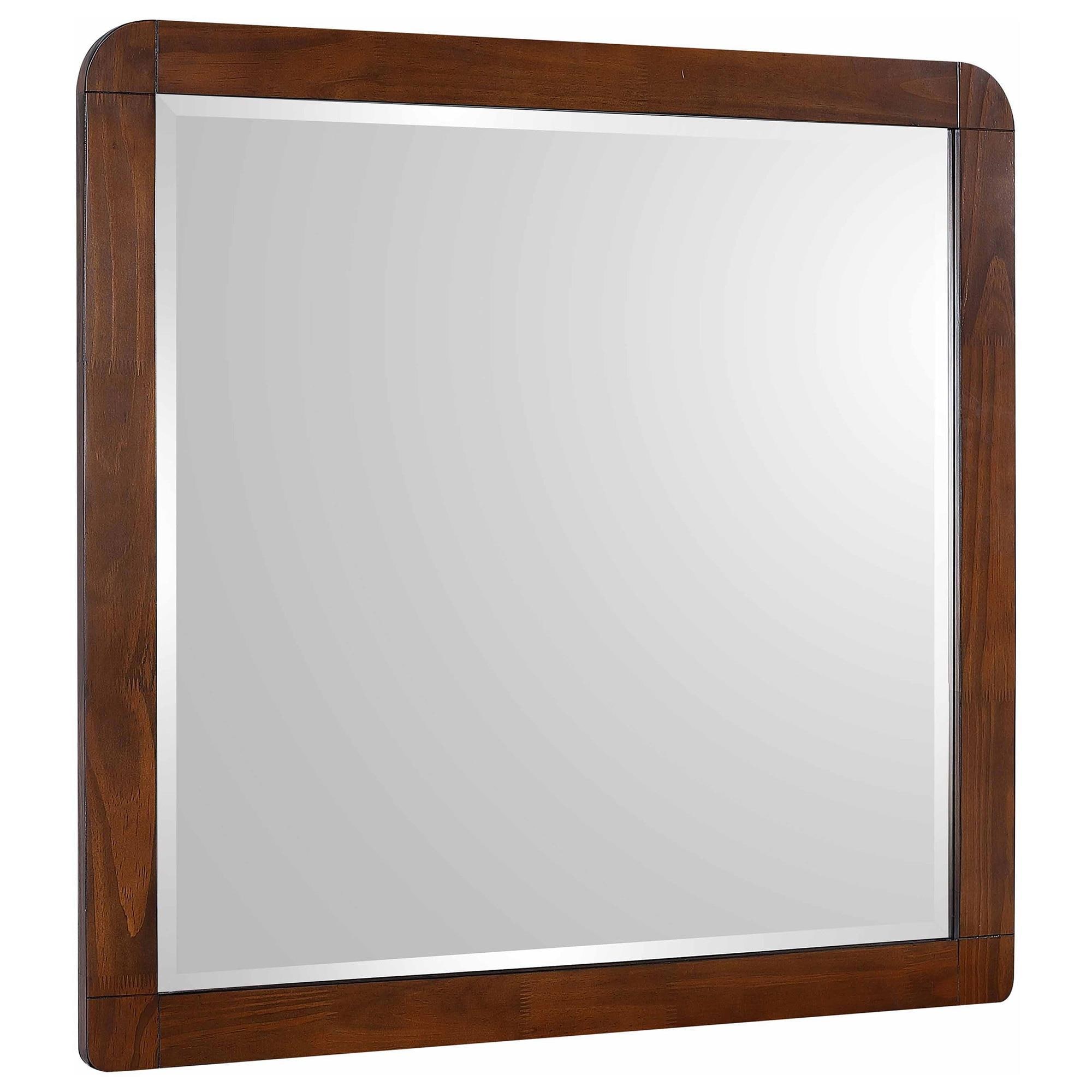 Pacific Landing Robyn Dresser Mirror in Dark Walnut