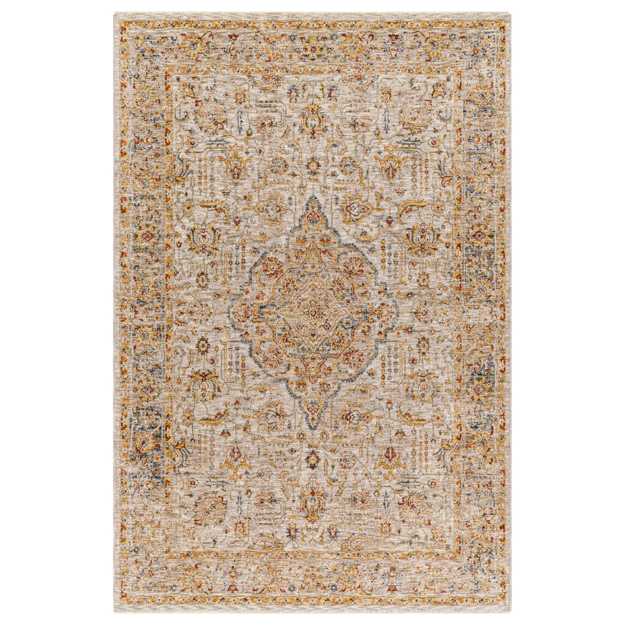 Surya Mona Lisa 2' x 3' Light Sage, Tan, Mustard, Olive, Brick Red ...