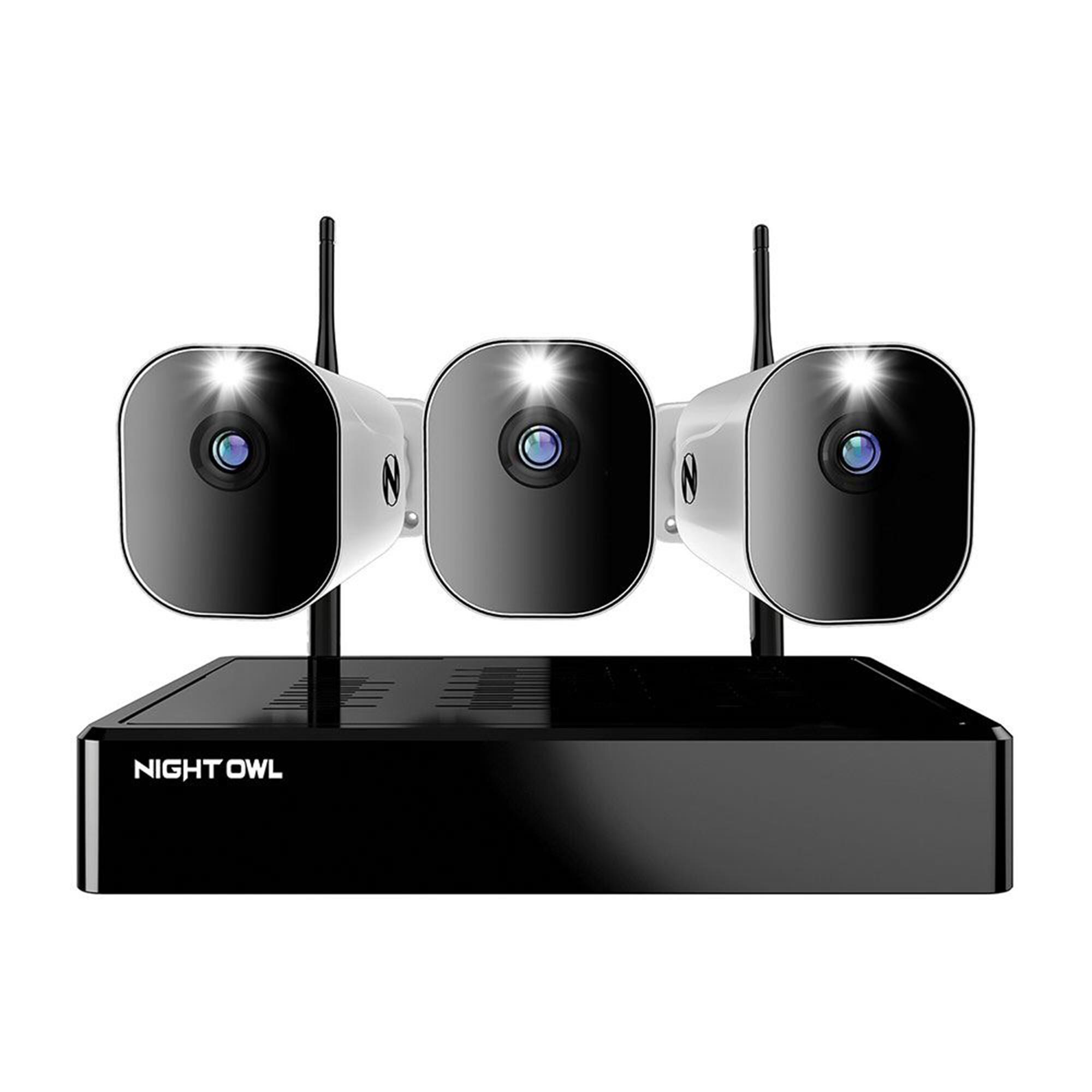 Night Owl 10 Channel 4K Wi-Fi NVR Security System with Camera Kit in ...