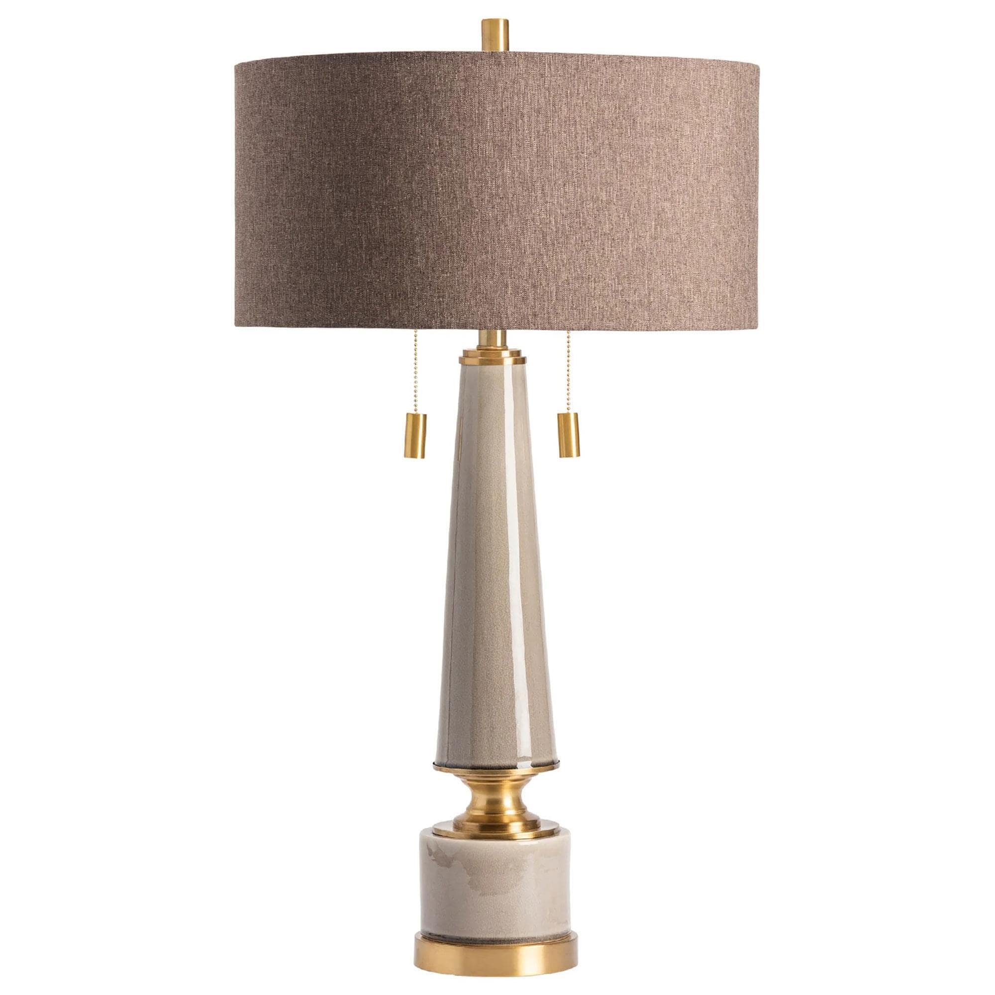Crestview Collection Moselle Table Lamp in Gold
