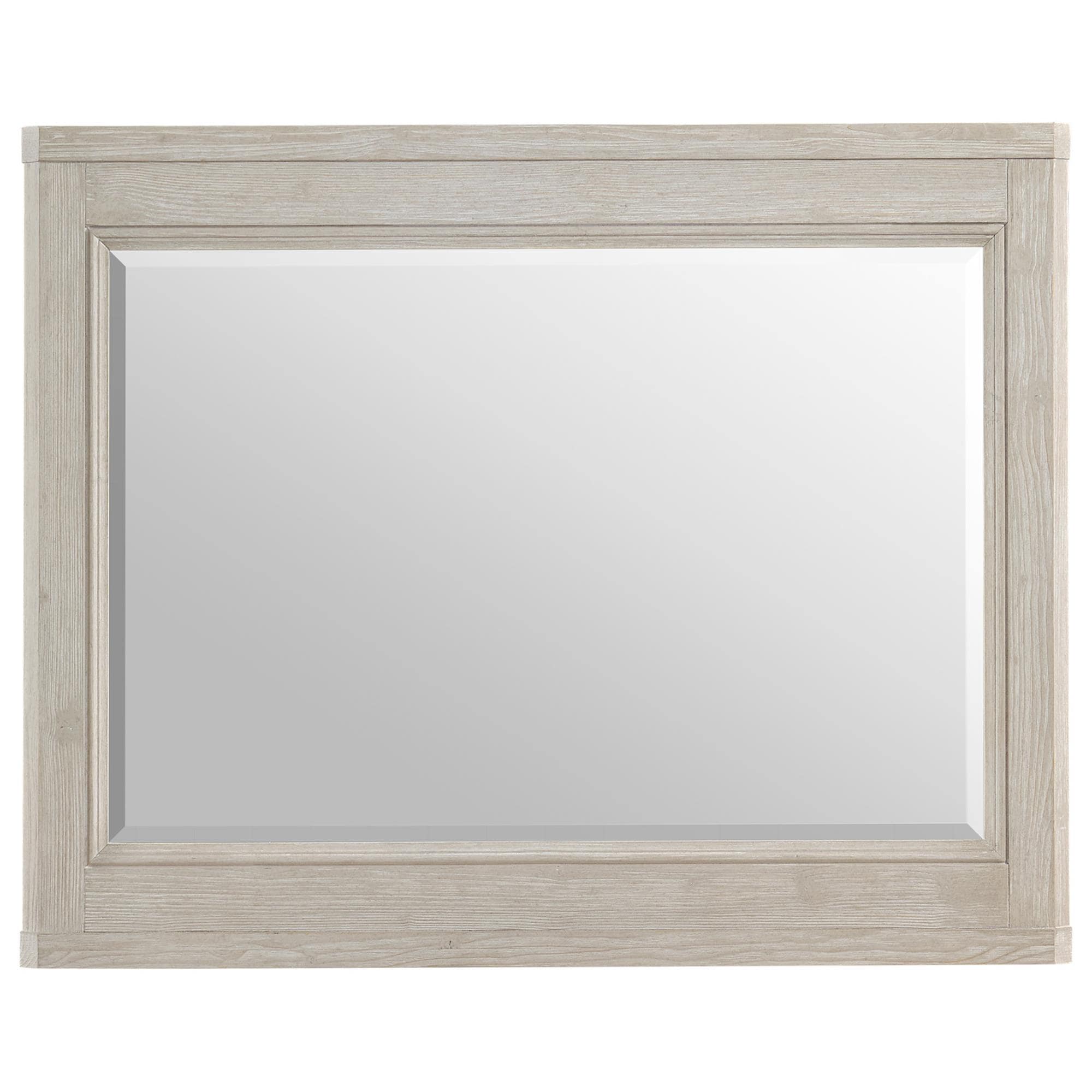 Hawthorne Furniture Carlson Landscape Mirror in Washed Linen