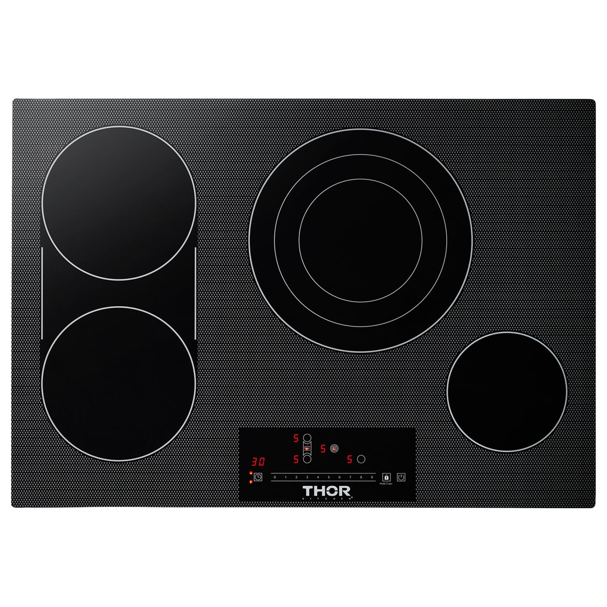 Thor Kitchen 30" Professional Electric Cooktop in Black
