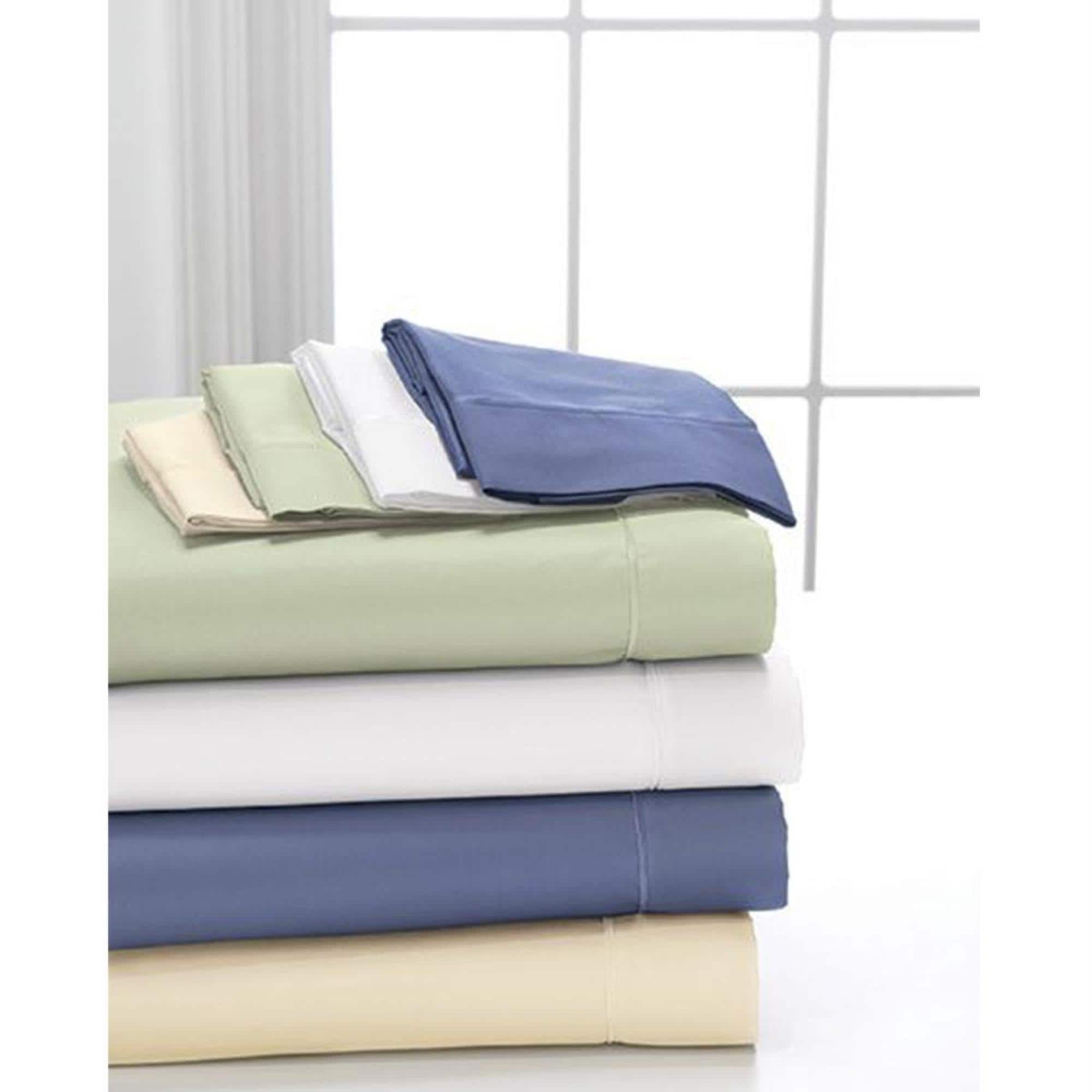 DreamFit Degree 2 5-Piece Split King Sheet Set in Blue