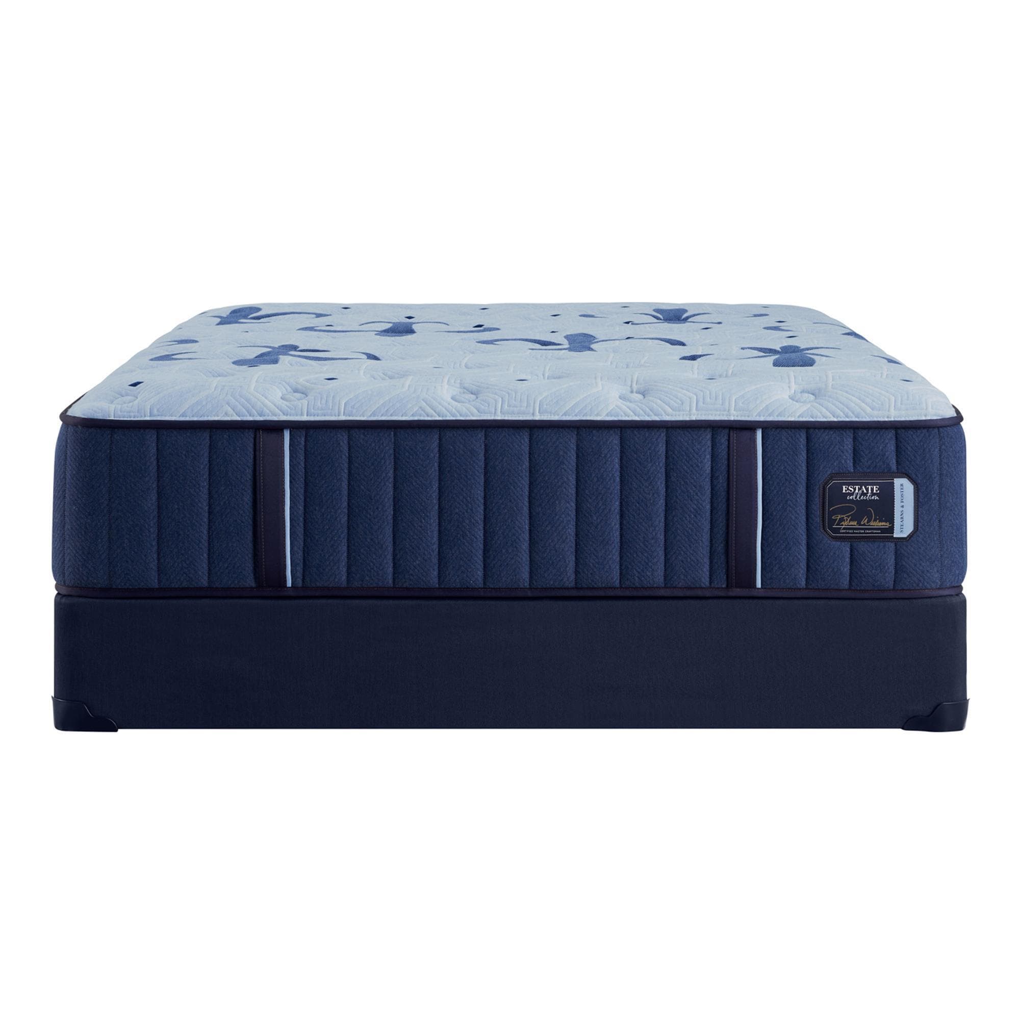 Stearns & Foster Estate Ultra Firm King Mattress with High Profile Box ...