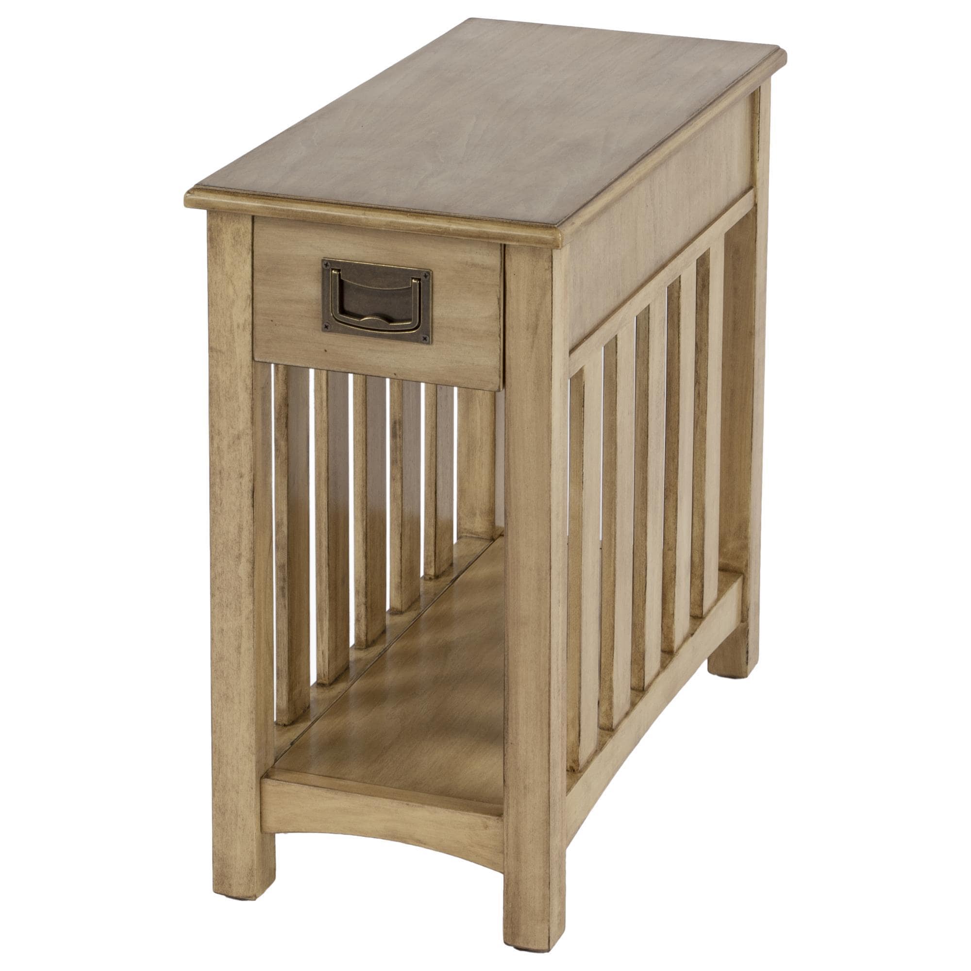 Butler Larina Side Table in Antique Beige