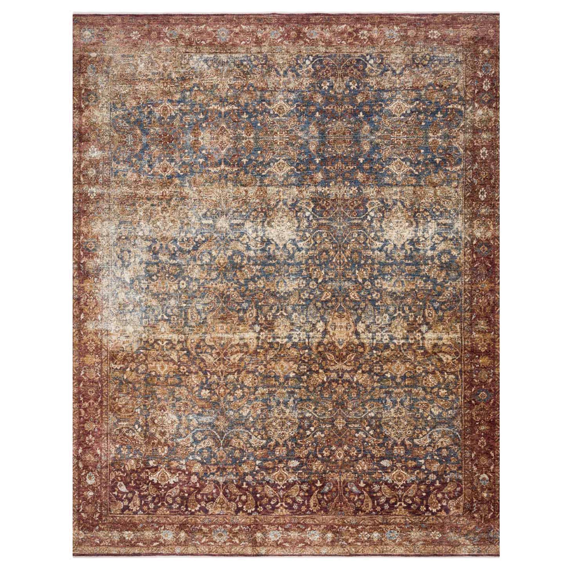 Magnolia Home Kennedy 7'10" x 10' Denim and Brick Area Rug
