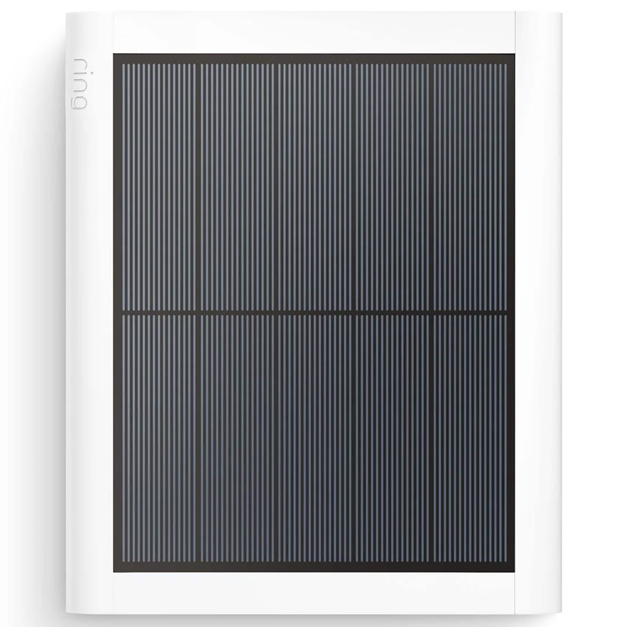 Ring Ring Solar Panel - White