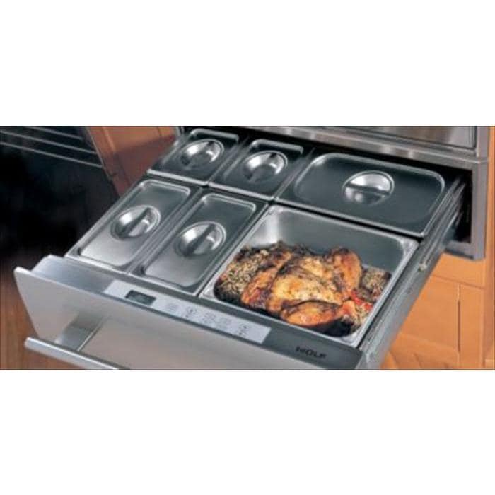 Wolf 30" Warming Drawer | Nebraska Furniture Mart