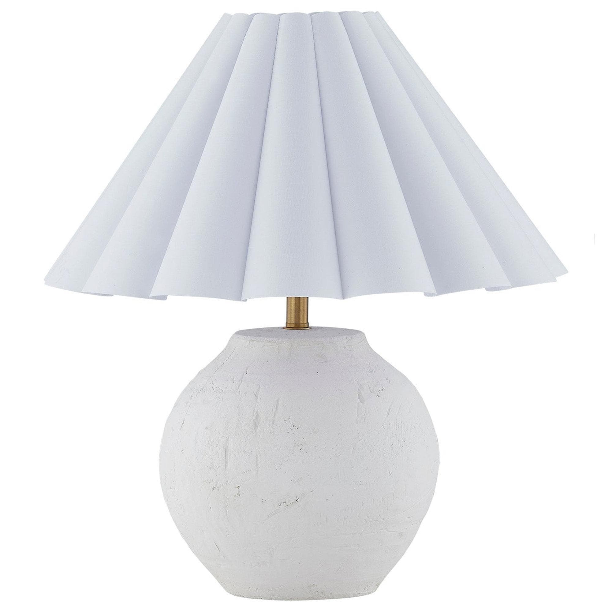 Southern Lighting Madison Table Lamp in White
