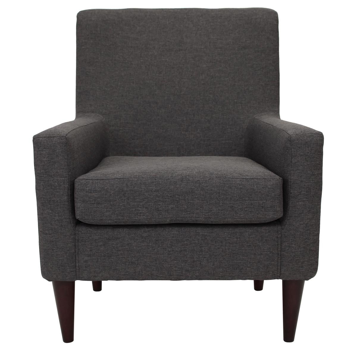Overman International Corp Accent Chair in Jitterbug Gray