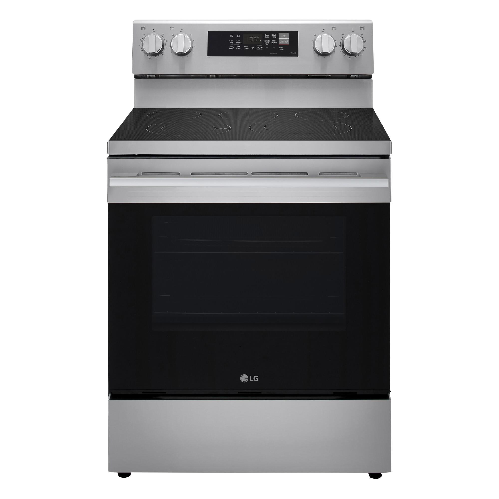 LG 6.3 Cu. Ft. Freestanding Electric Range in Stainless Steel