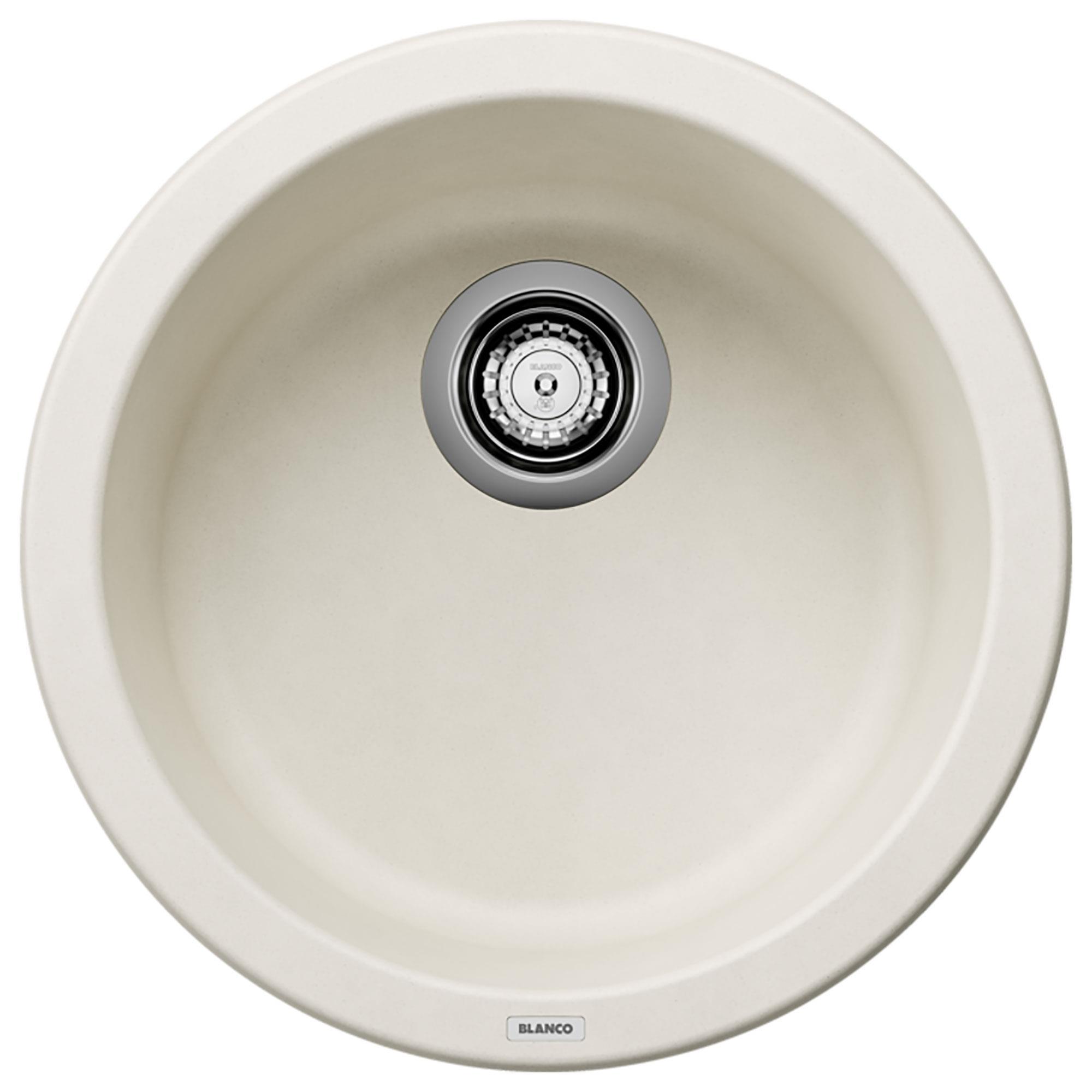 Blanco Rondo 18" Dual Mount Bar Sink in Soft White | NFM