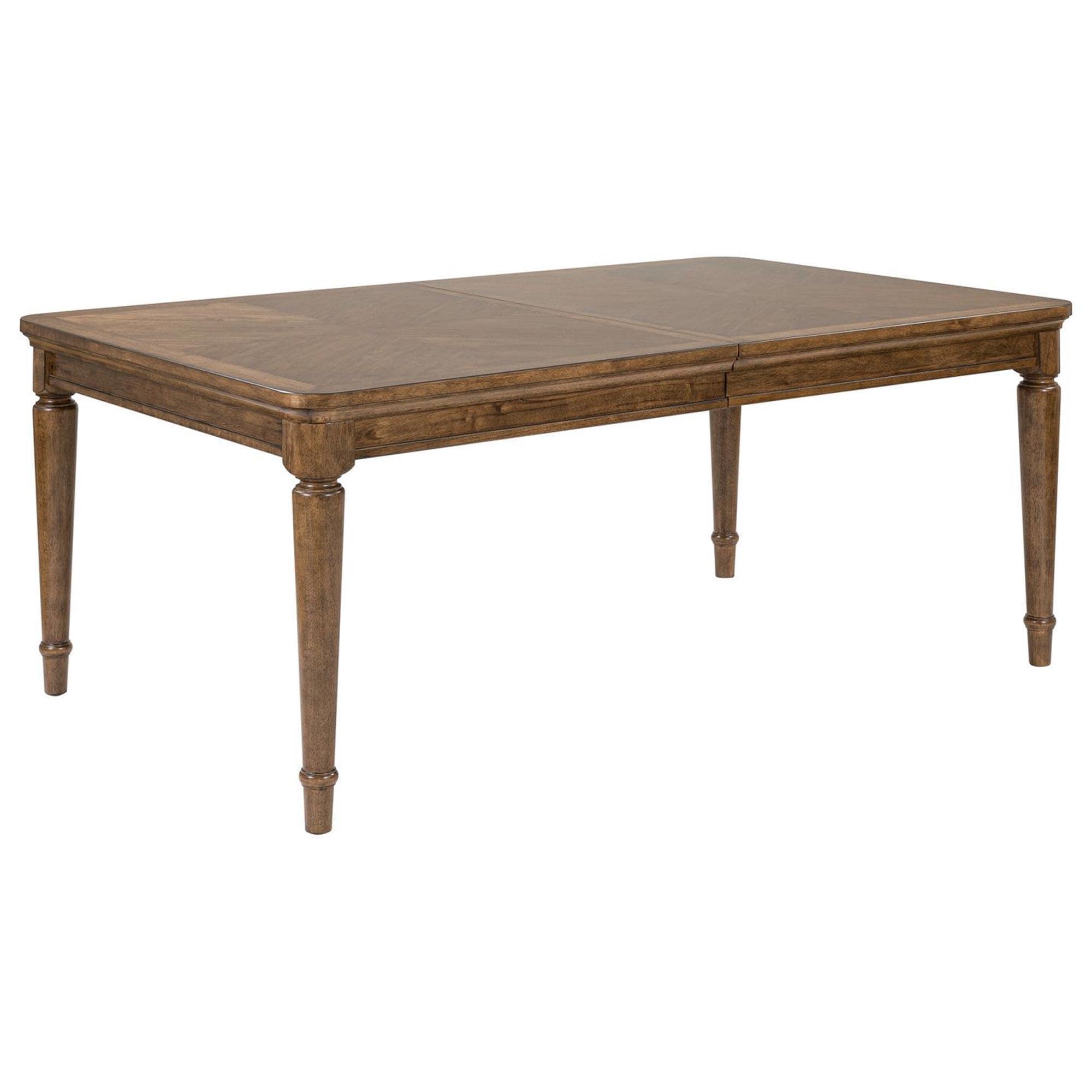 Belle Furnishings Harrison Heights Extendable Dining Table in Sienna ...