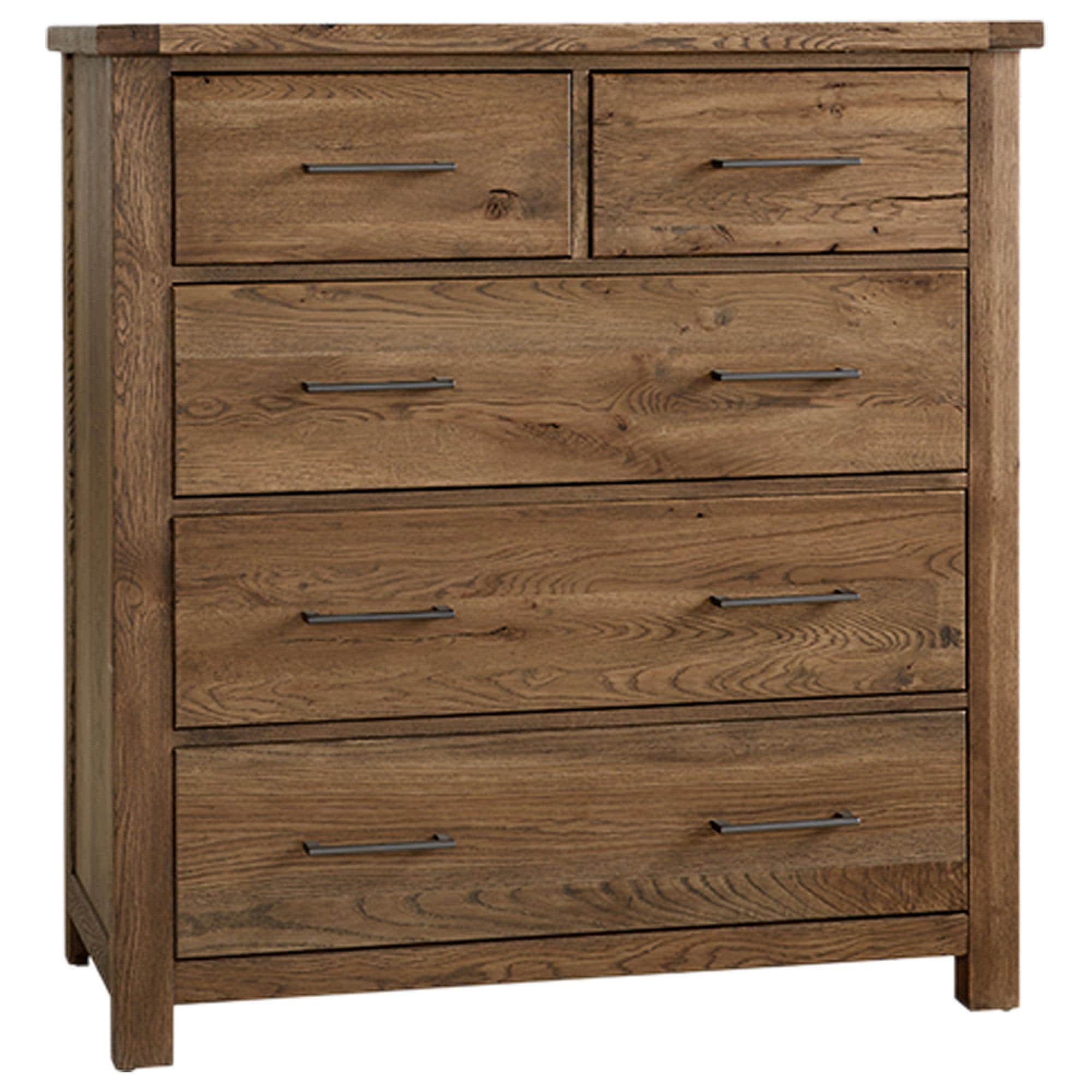Viceray Collections Dovetail 5 Drawer Standing Dresser in Natural