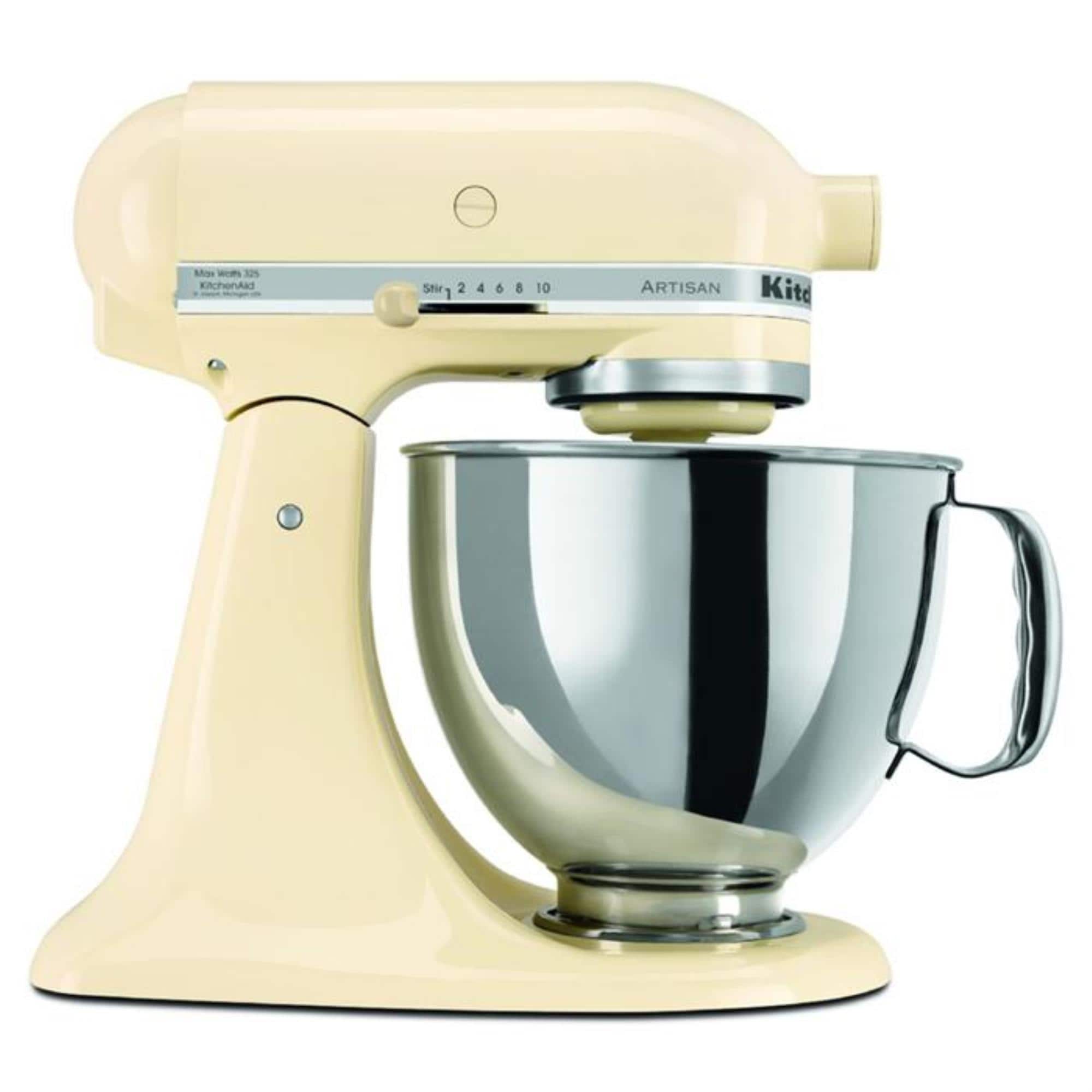 KitchenAid 5 Quart Artisan Stand Mixer in Almond Cream