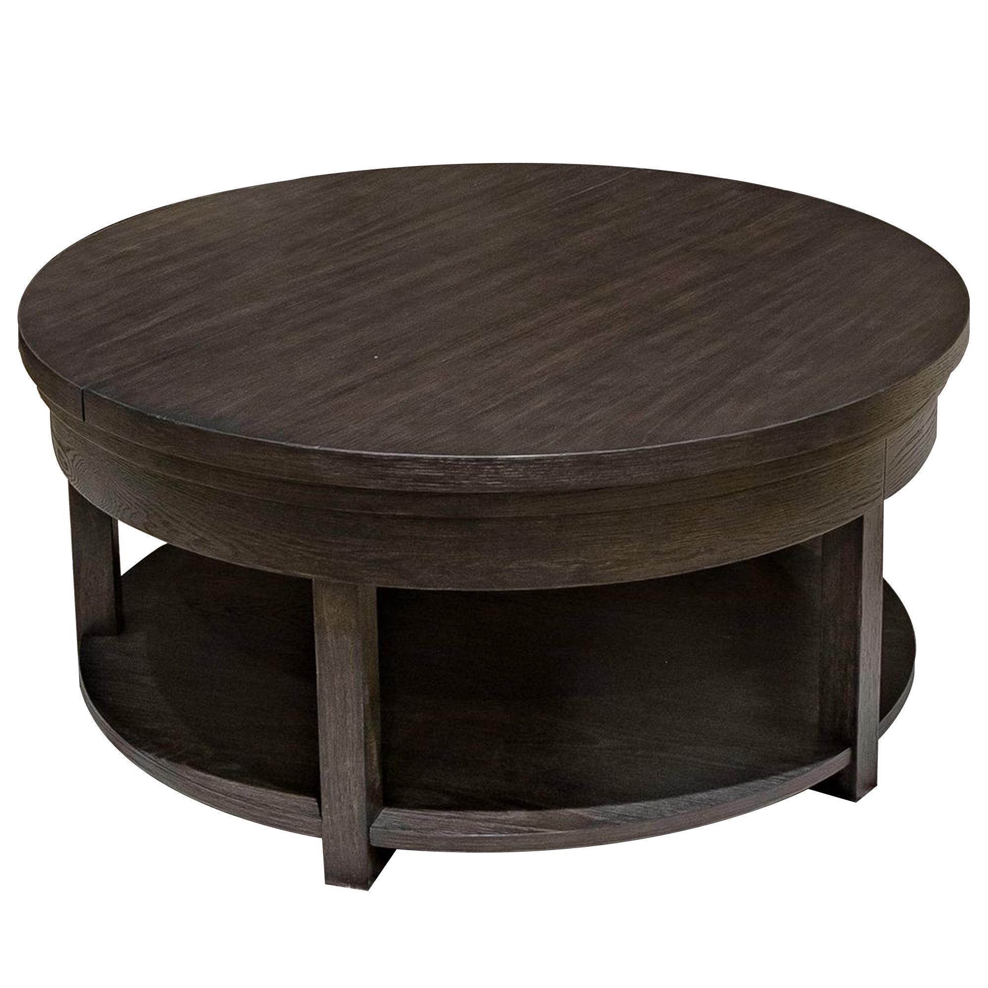 Belle Furnishings Weston Cocktail Table in Peppercorn