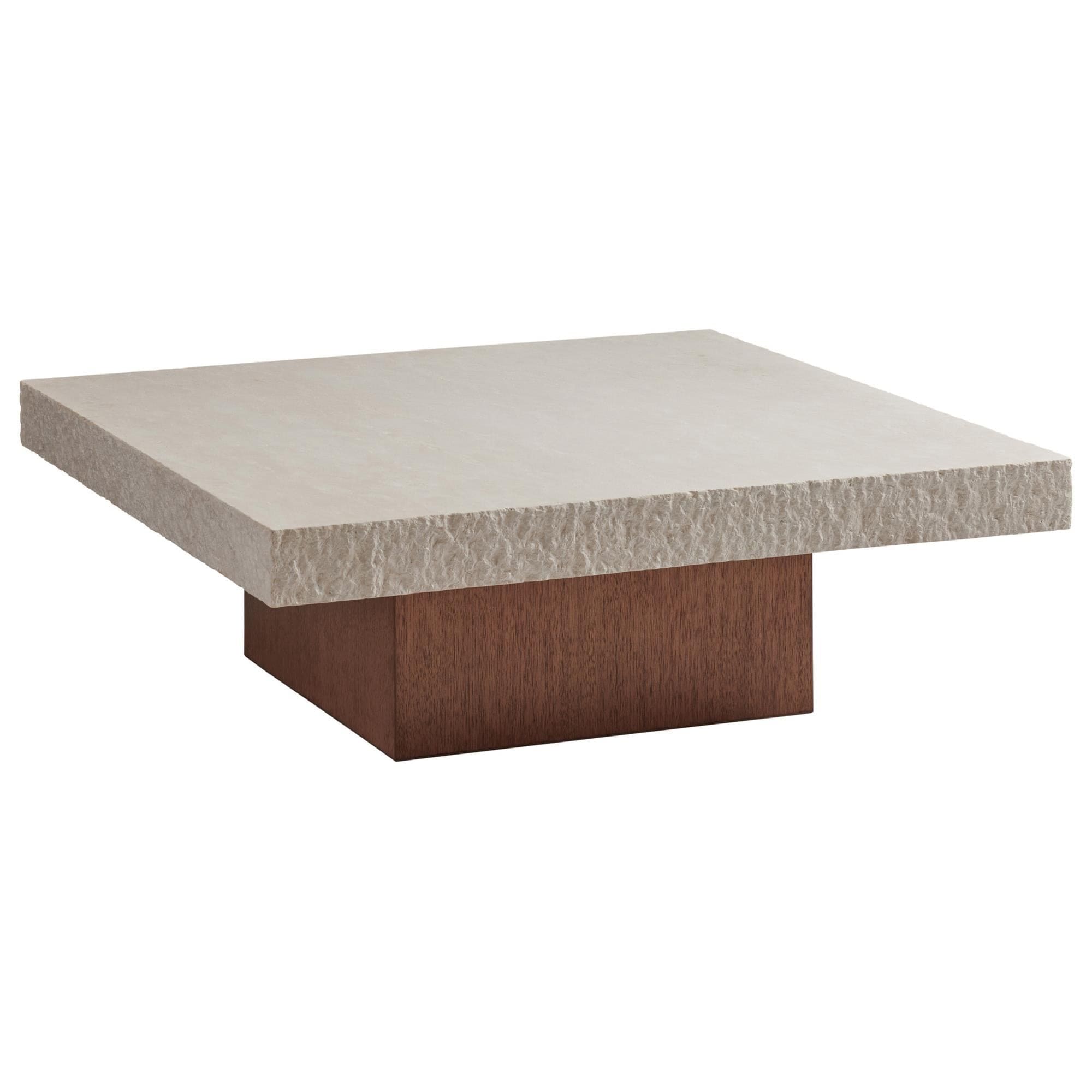 Lexington Home Brands Palm Desert Shadow Mountain Square Cocktail Table ...