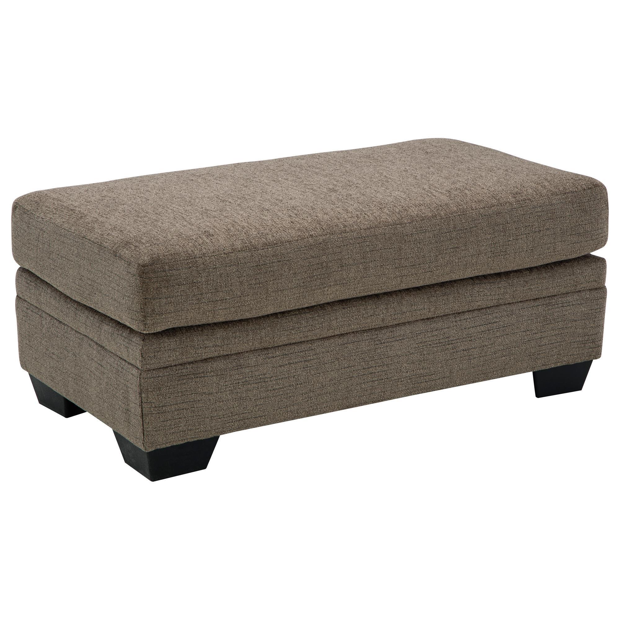 Ashley Stonemeade Ottoman in Nutmeg