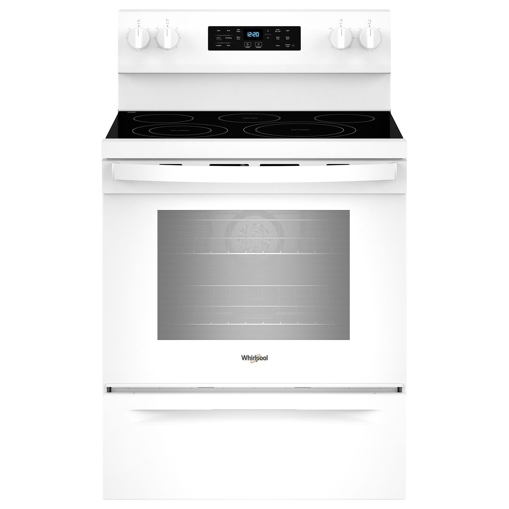 Whirlpool 5.3 Cu. Ft. Energy Star Electric Range with Air Cooking ...