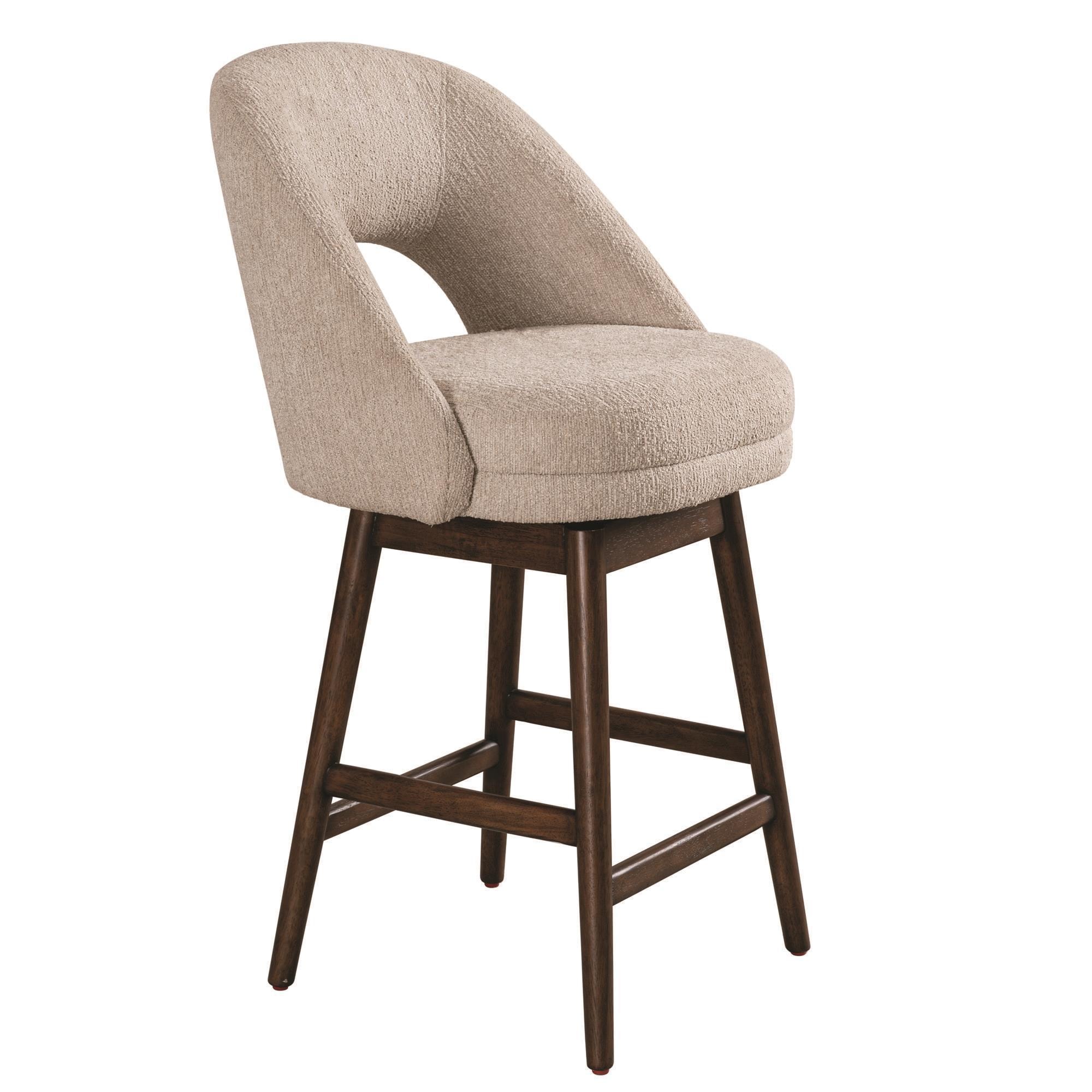 Blue River Adrian Swivel Counter Stool in Ancient Stone