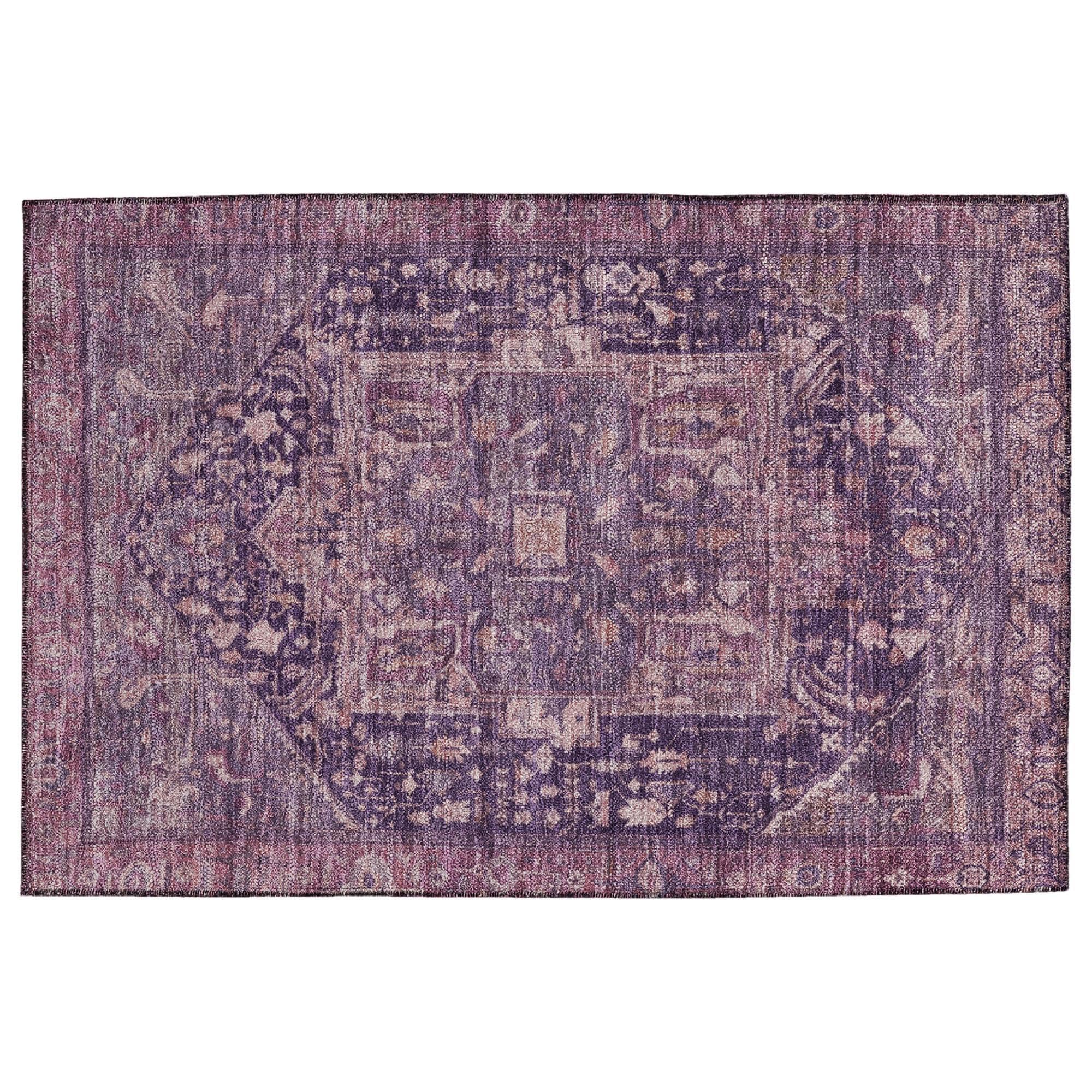 Dalyn Rug Company Solace SL14 1'8" x 2'6" Eggplant Area Rug
