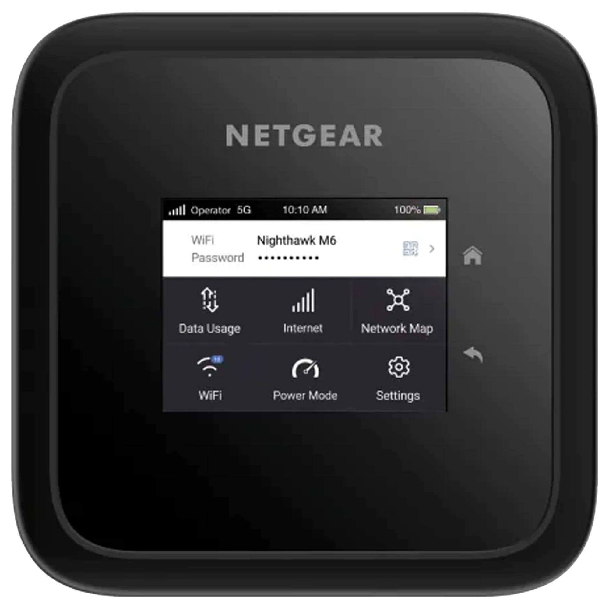 NETGEAR Nighthawk M6 5G Wi-Fi 6 Mobile Hotspot Router in Black