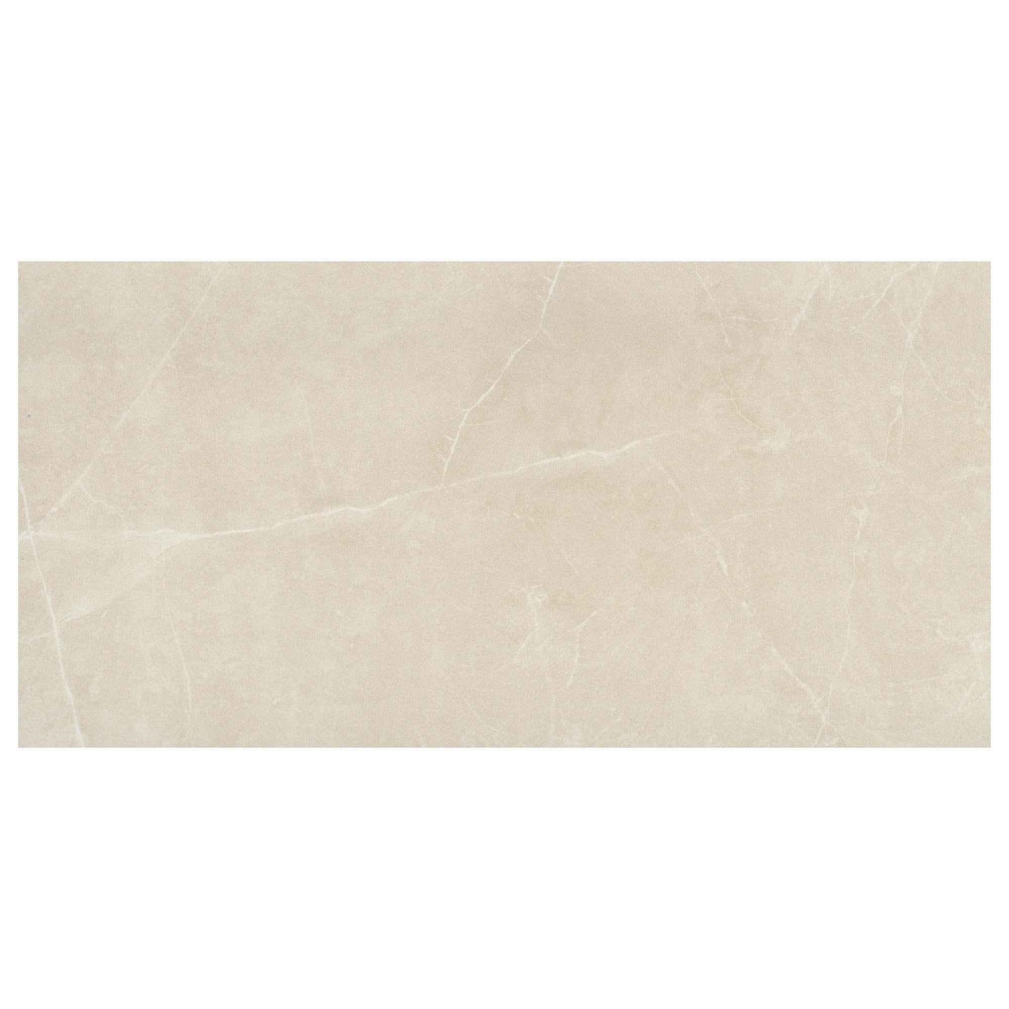 Emser Sterlina II Ivory 12" x 24" Polished Porcelain Tile