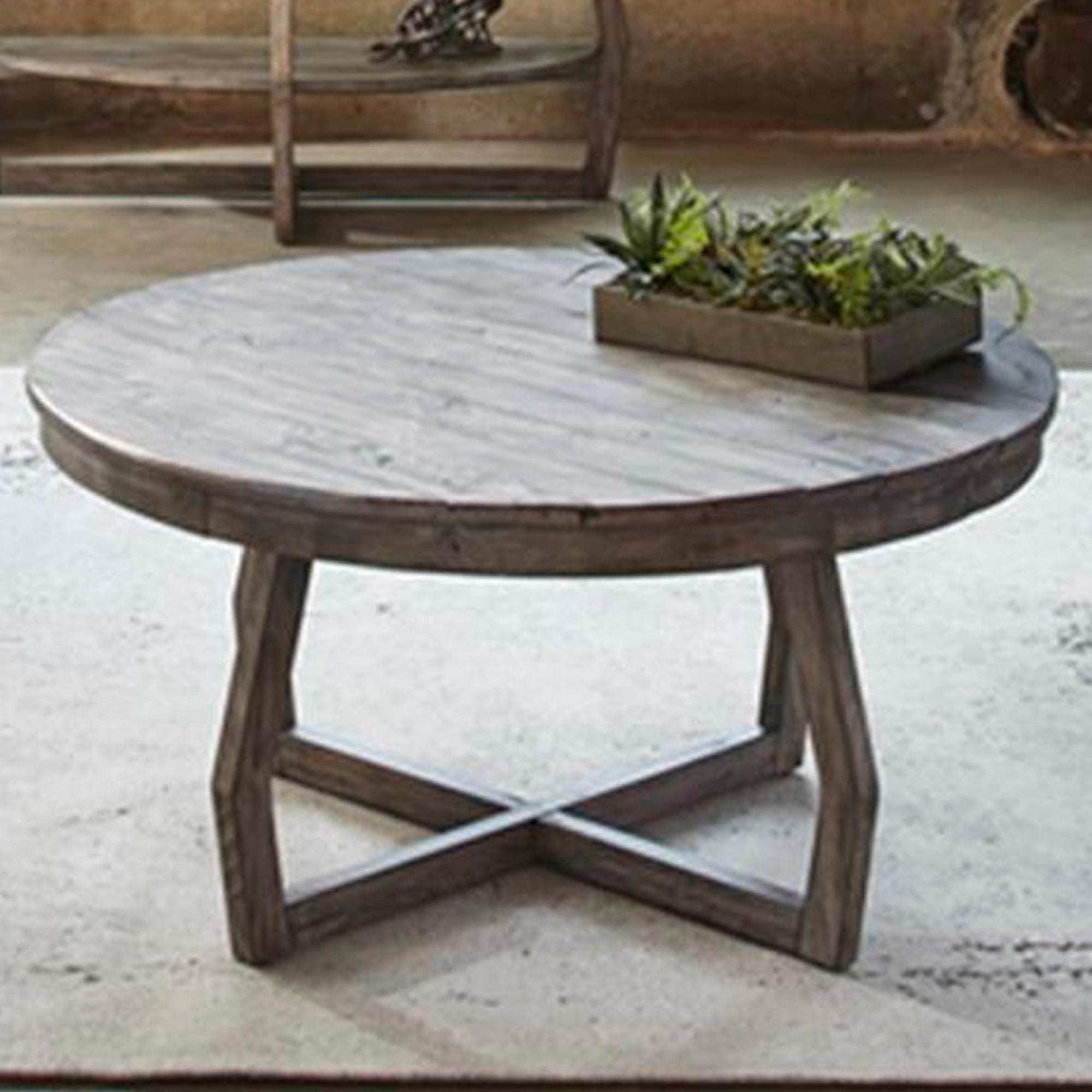 Belle Furnishings Hayden Way Cocktail Table in Gray Wash | Nebraska ...