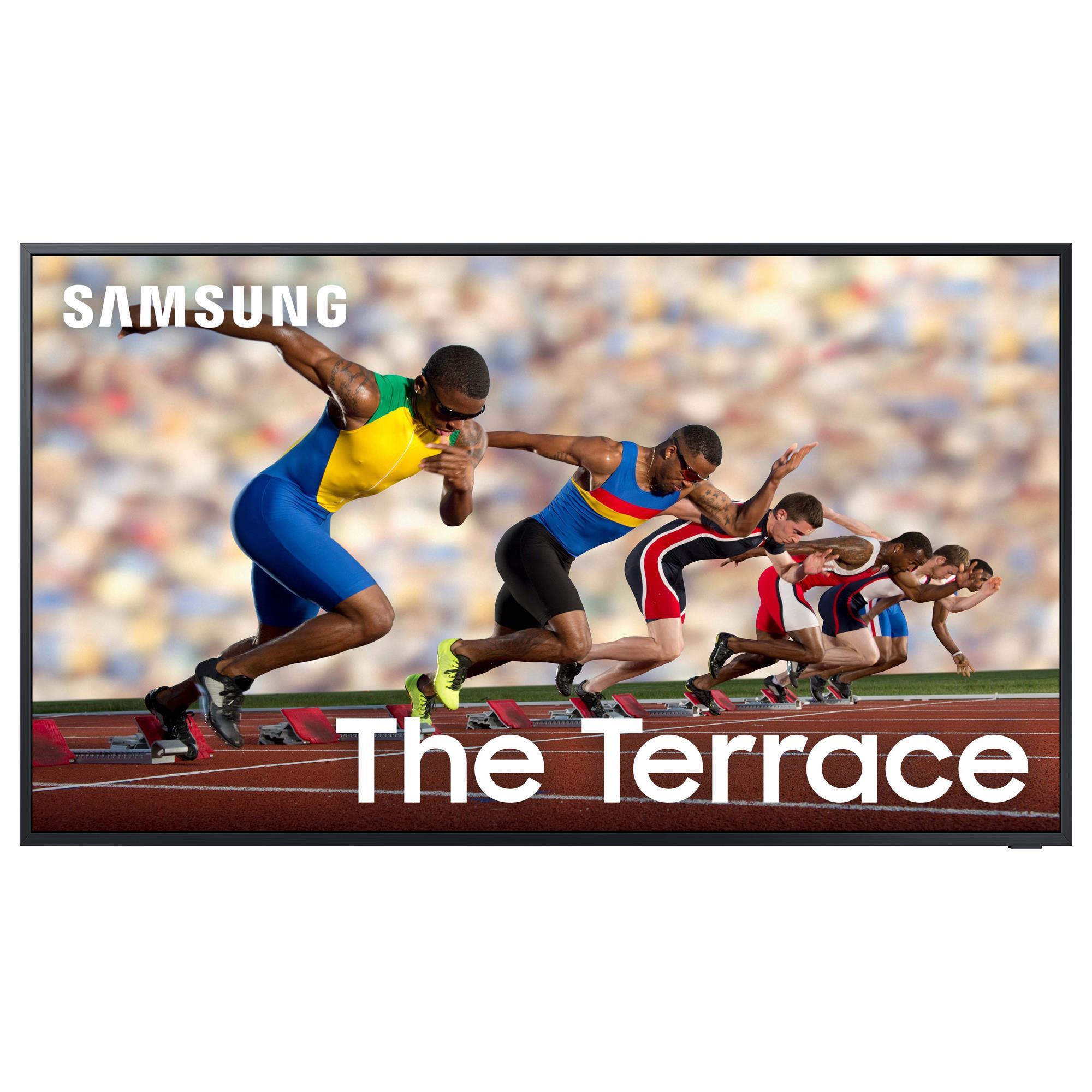 Samsung 75" Class 4K The Terrace Full Sun QLED Outdoor TV in Titan ...