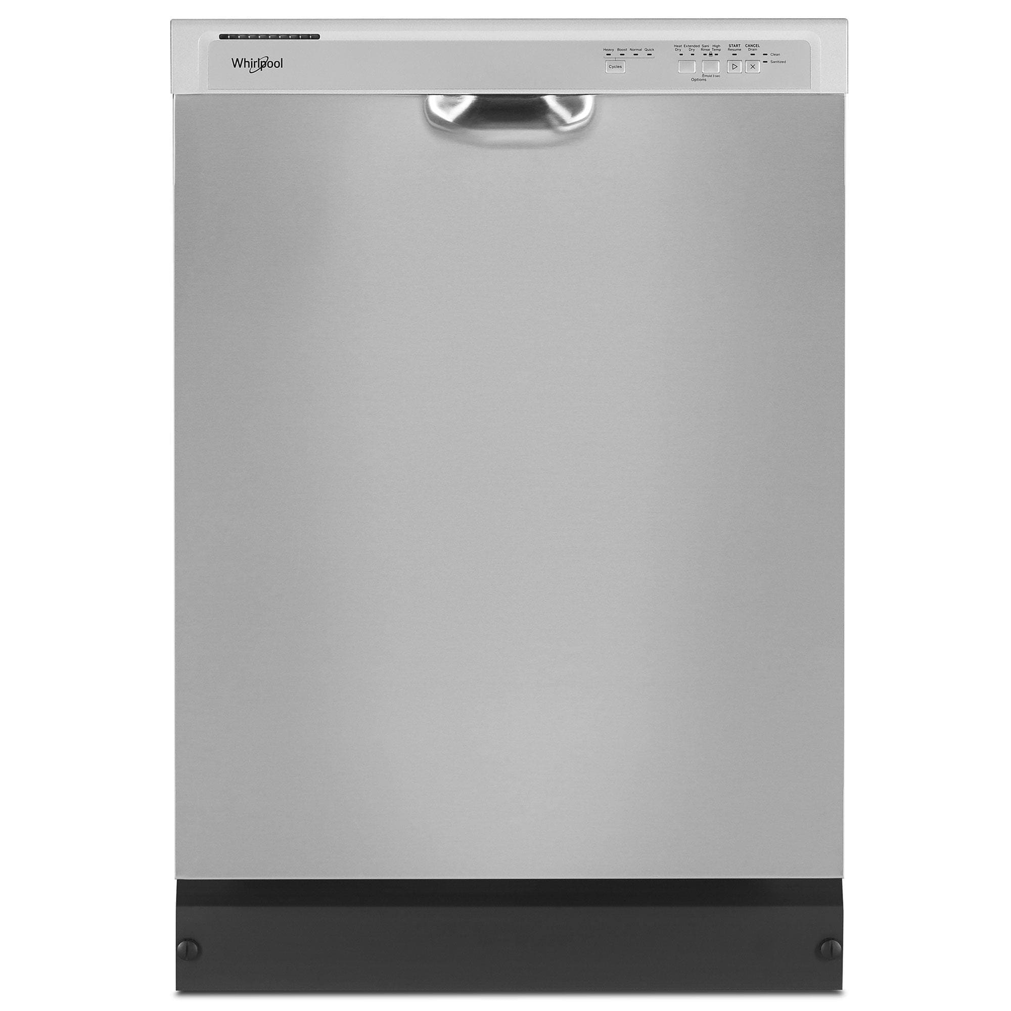 Whirlpool 24" Built In Dishwasher with Boost Cycle in Stainless Steel