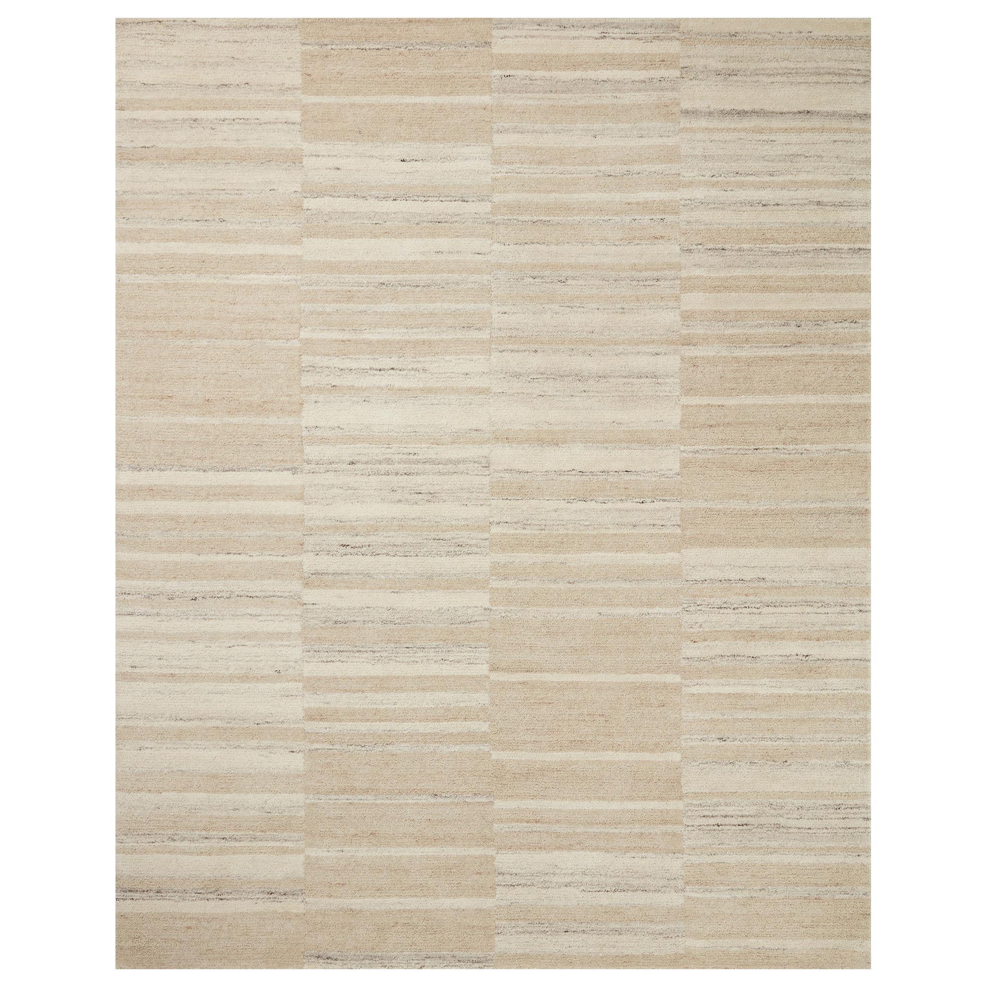 Amber Lewis x Loloi Rocky 5' x 7'6" Natural and Sand Area Rug | Shop NFM