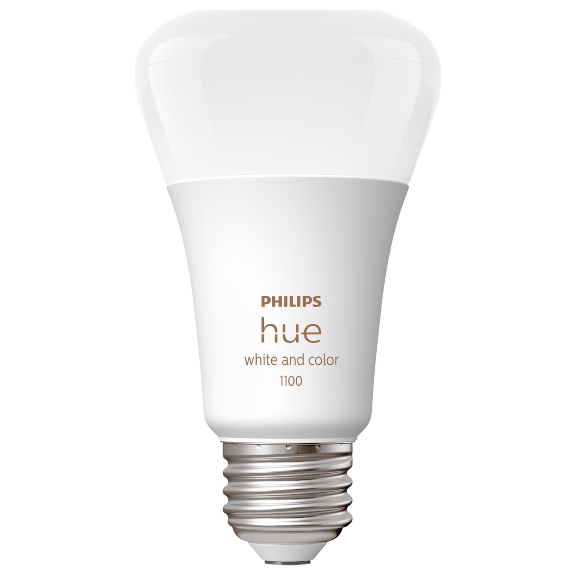 Philips E26 Color Ambiance Smart LED Bulb in White